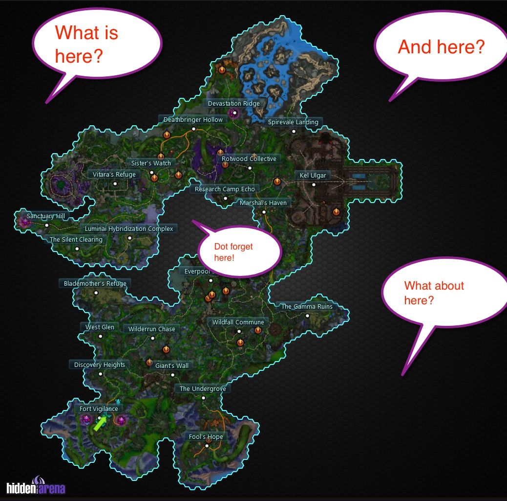 My main complaint about the current zone maps | Scrolller