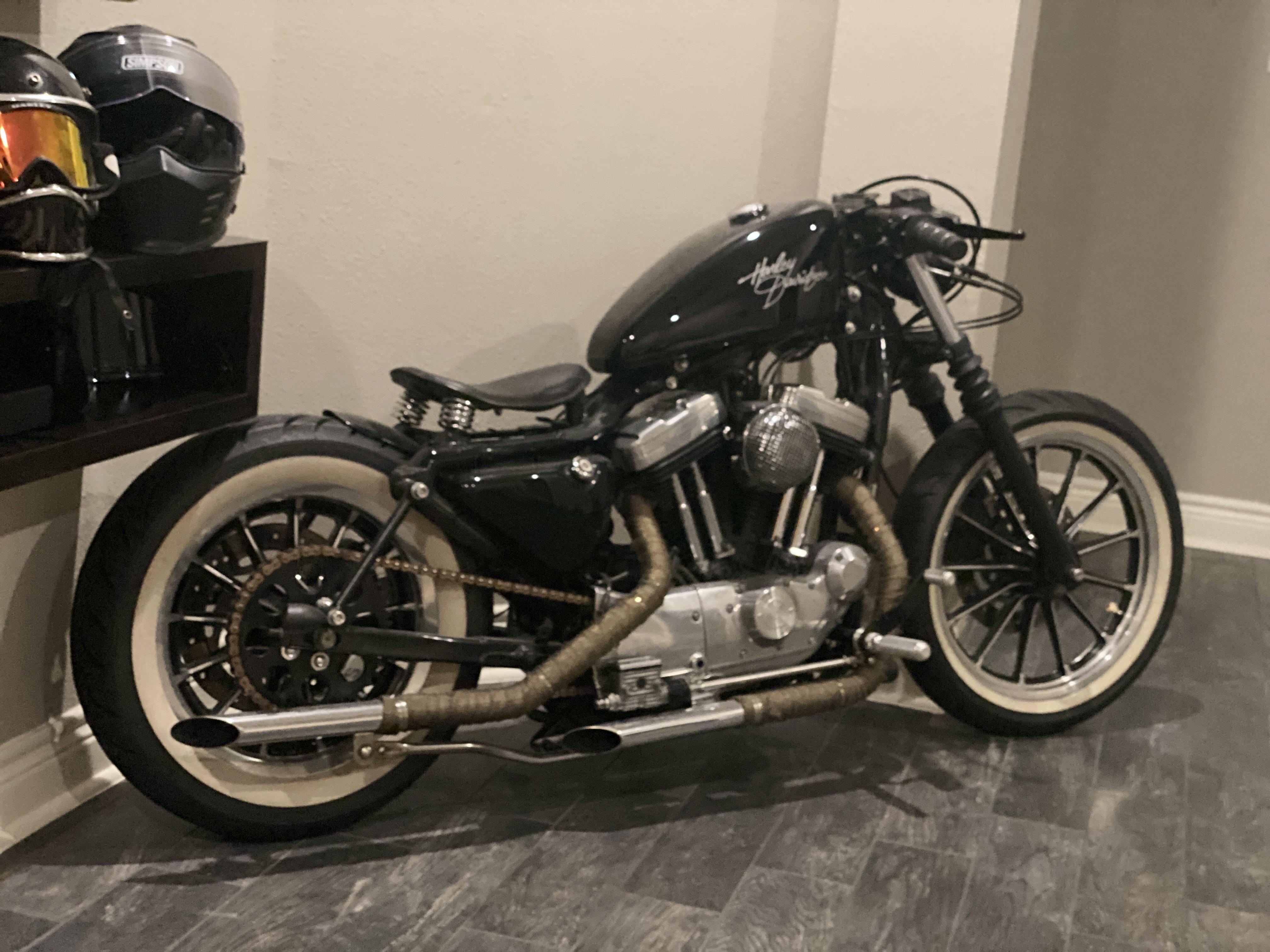 My main squeeze: 02 Bobbed Sportster | Scrolller