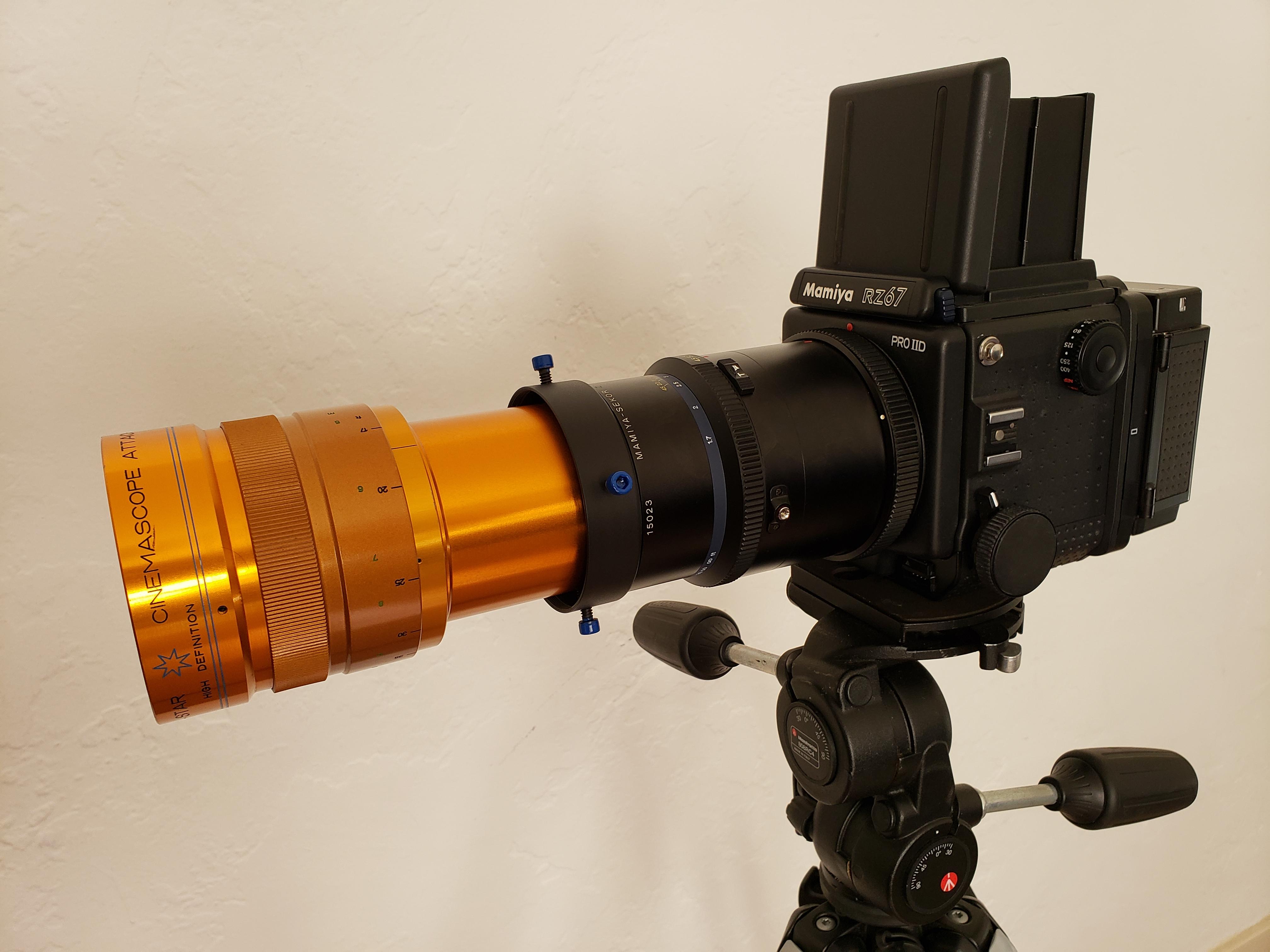 My Mamiya RZ67 with Anamorphic lens | Scrolller
