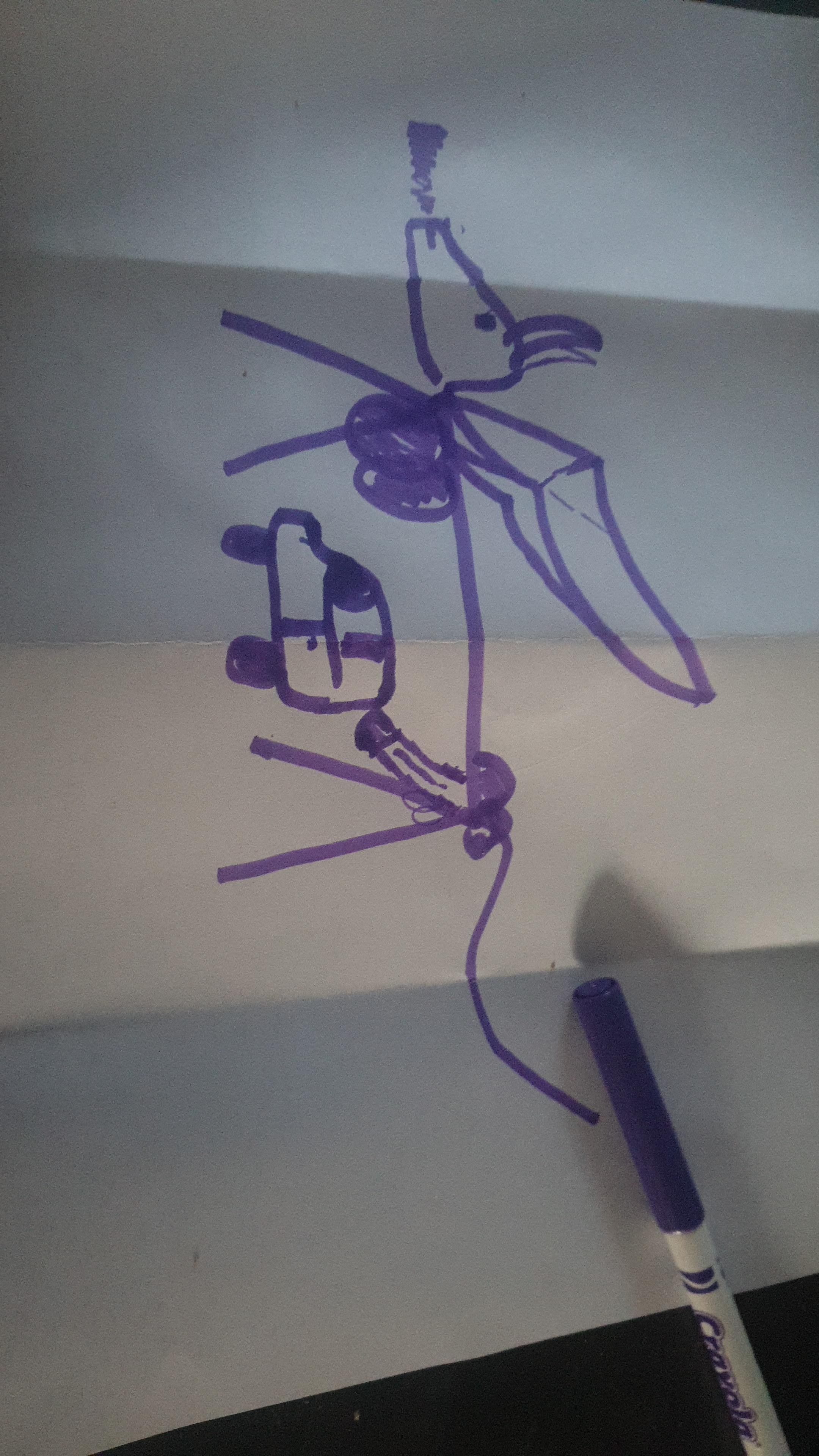 My mate asked me to draw a busty stick dragon, thought you guys would appreciate it | Scrolller