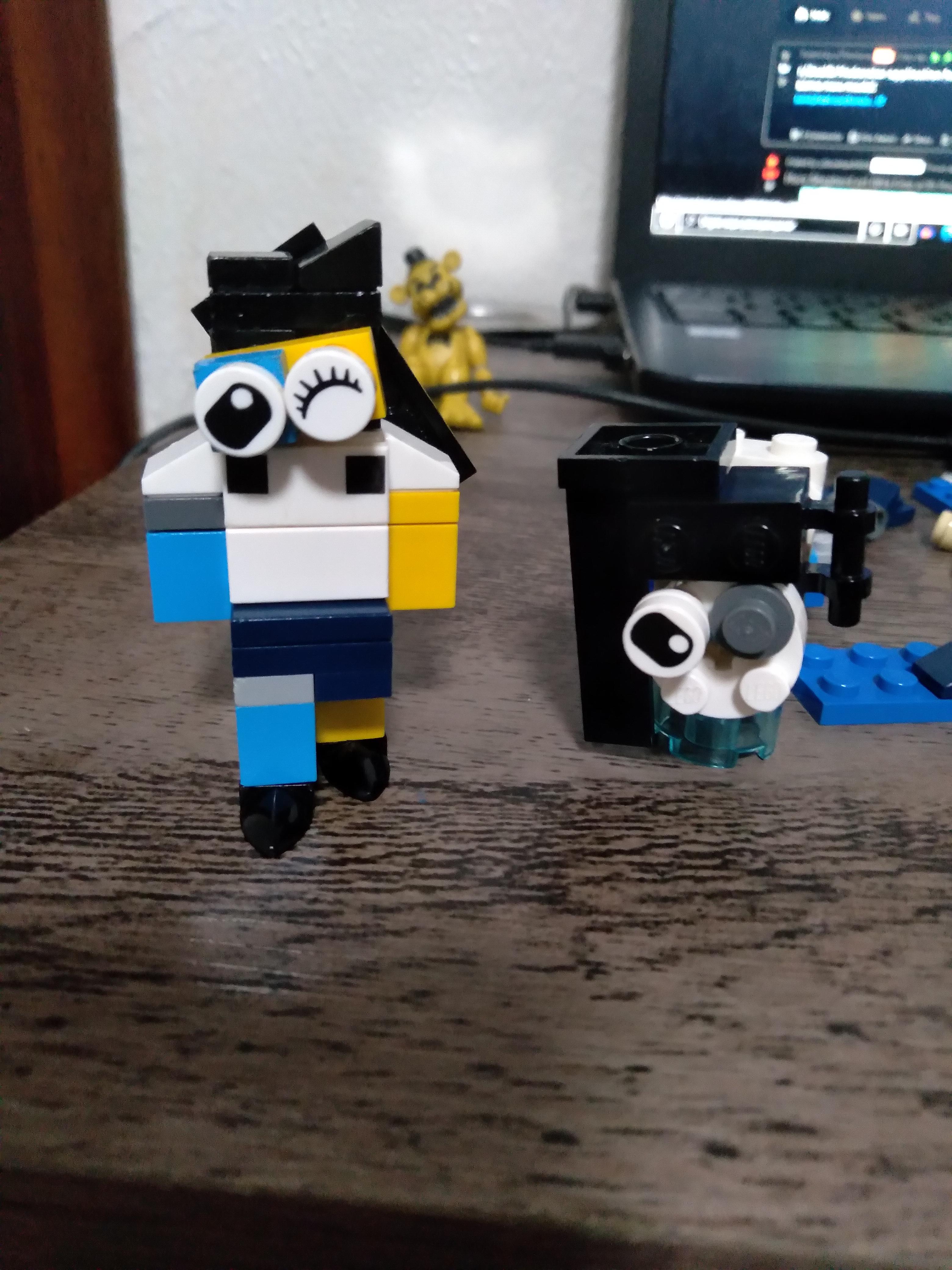 My mini lego ENA and moony! | Scrolller