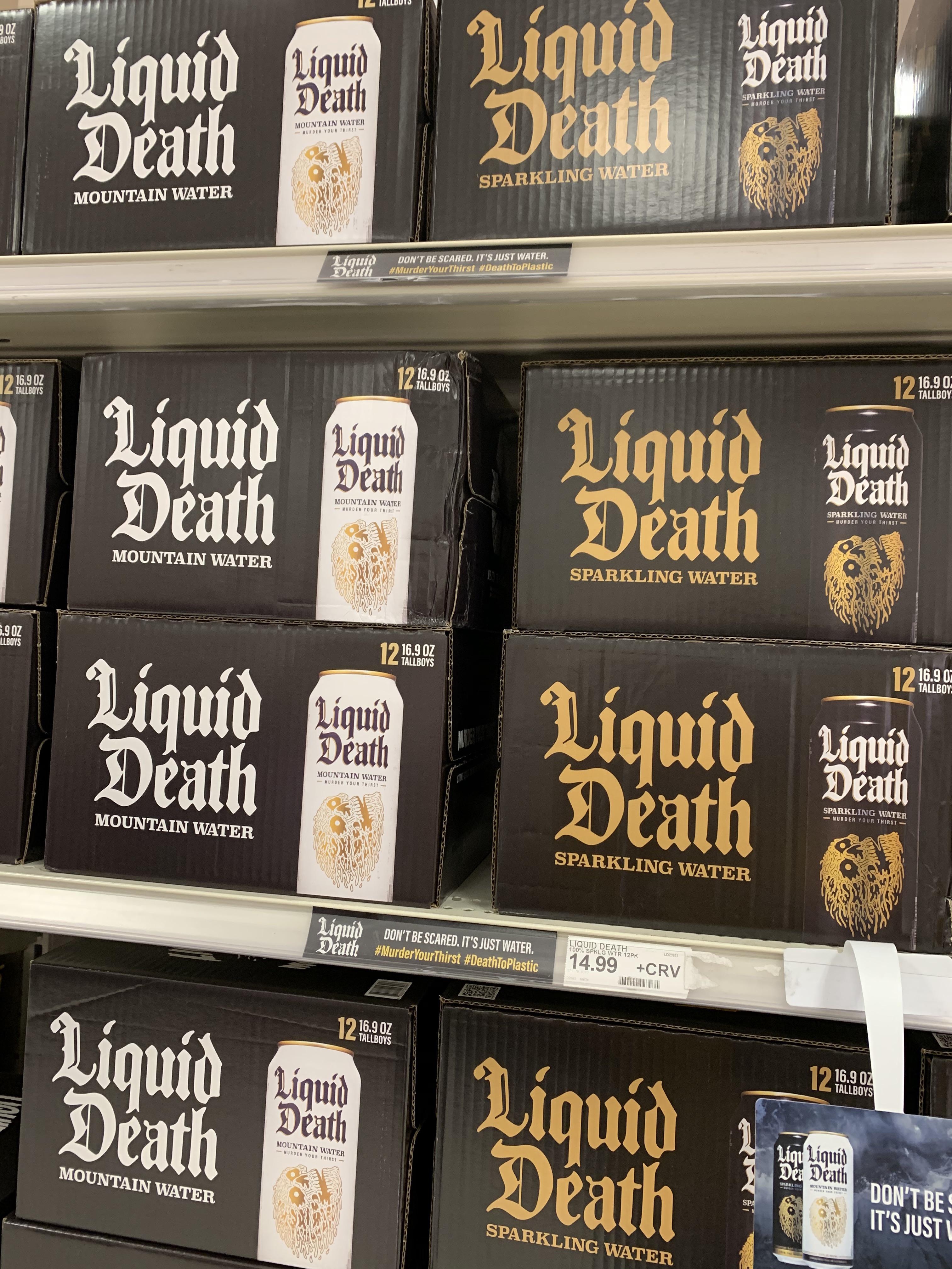 My mom sent me this with the caption “Studly sparkling water for cool men” | Scrolller