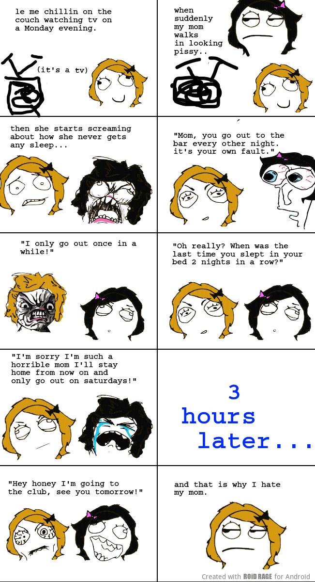 My mom the alcoholic. | Scrolller