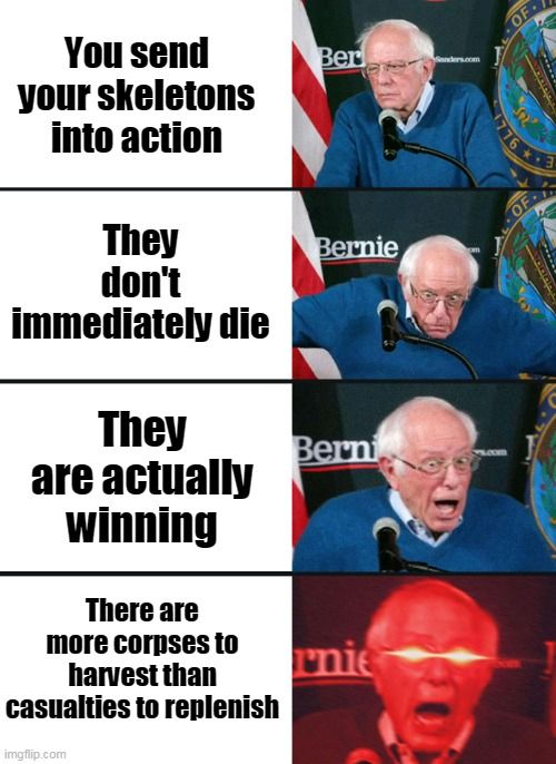 My necromancer in a nutshell | Scrolller