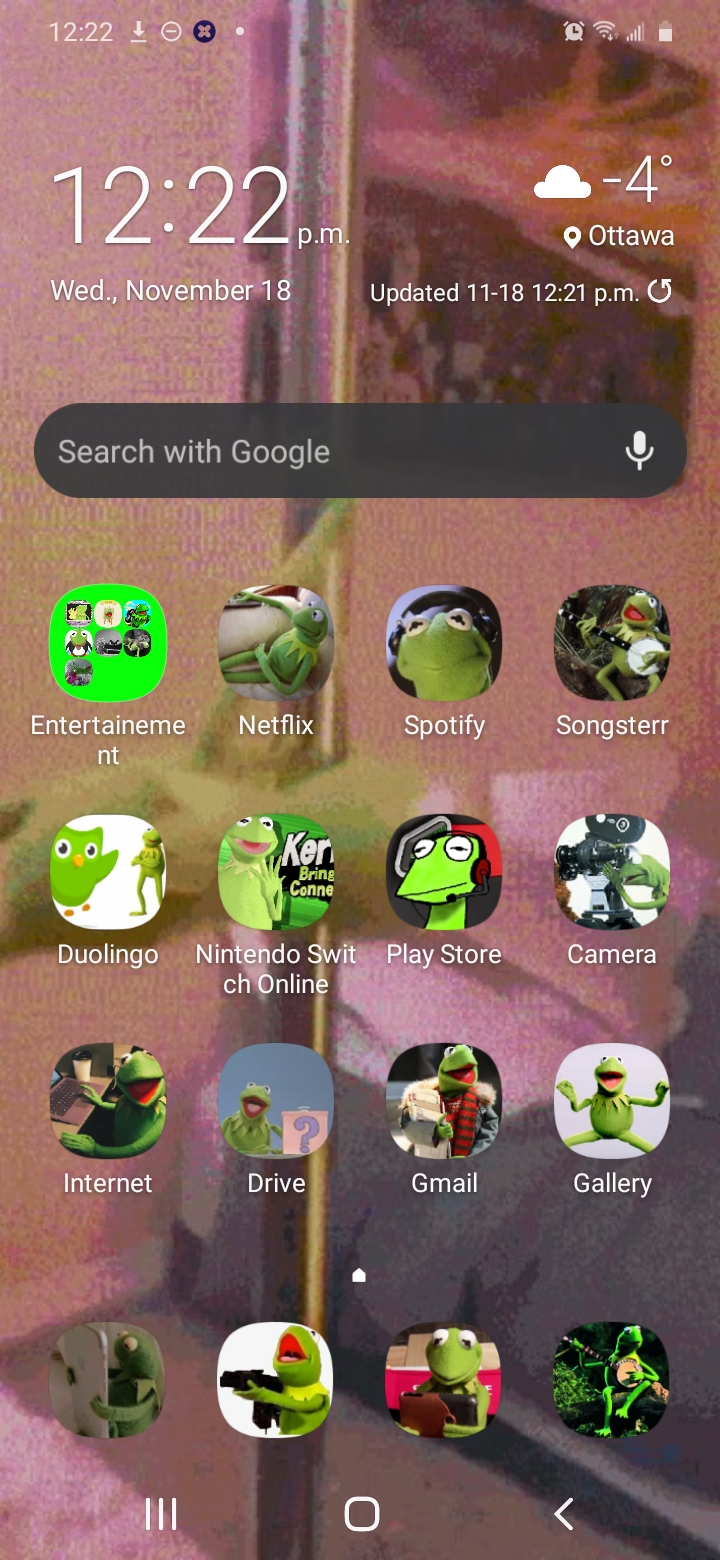 My new home screen! | Scrolller