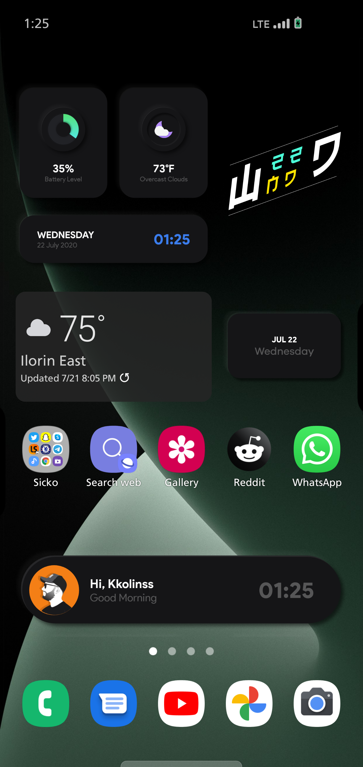 My new Home screen Layout. | Scrolller