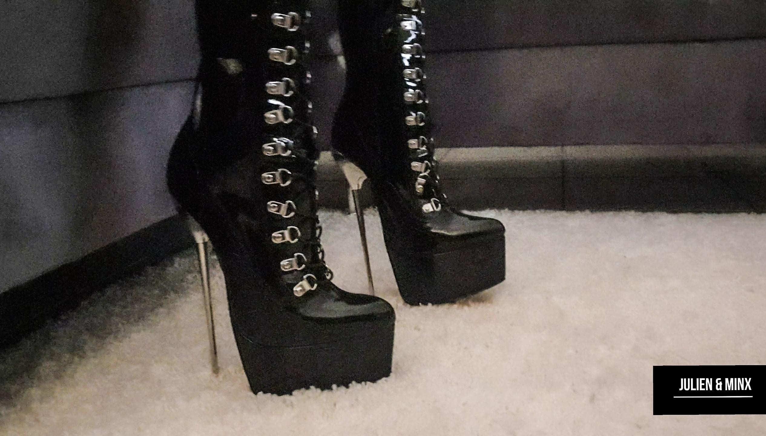 My new Slick Thigh High Heels. | Scrolller