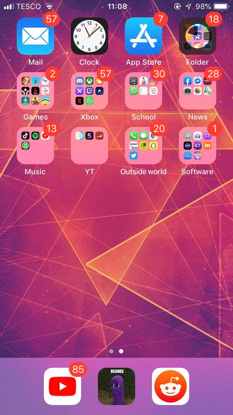 My new, sorted homescreen! | Scrolller