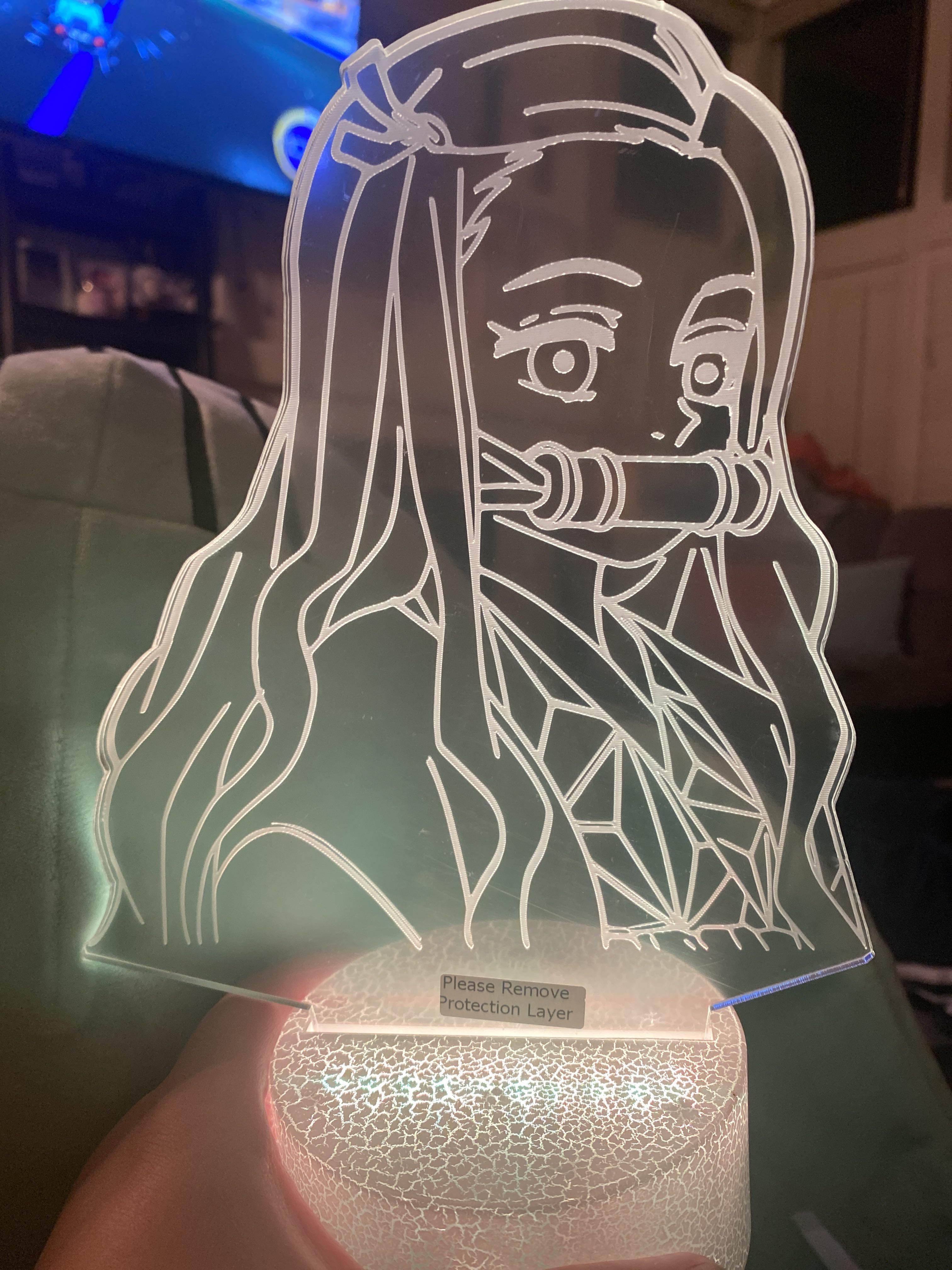 My nezuko light arrived today! My zenitsu one doesn’t arrive for a few weeks but I’m so happy ...
