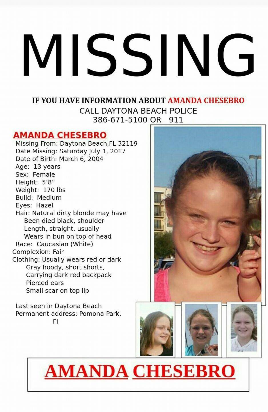 My niece is missing any help appreciated | Scrolller