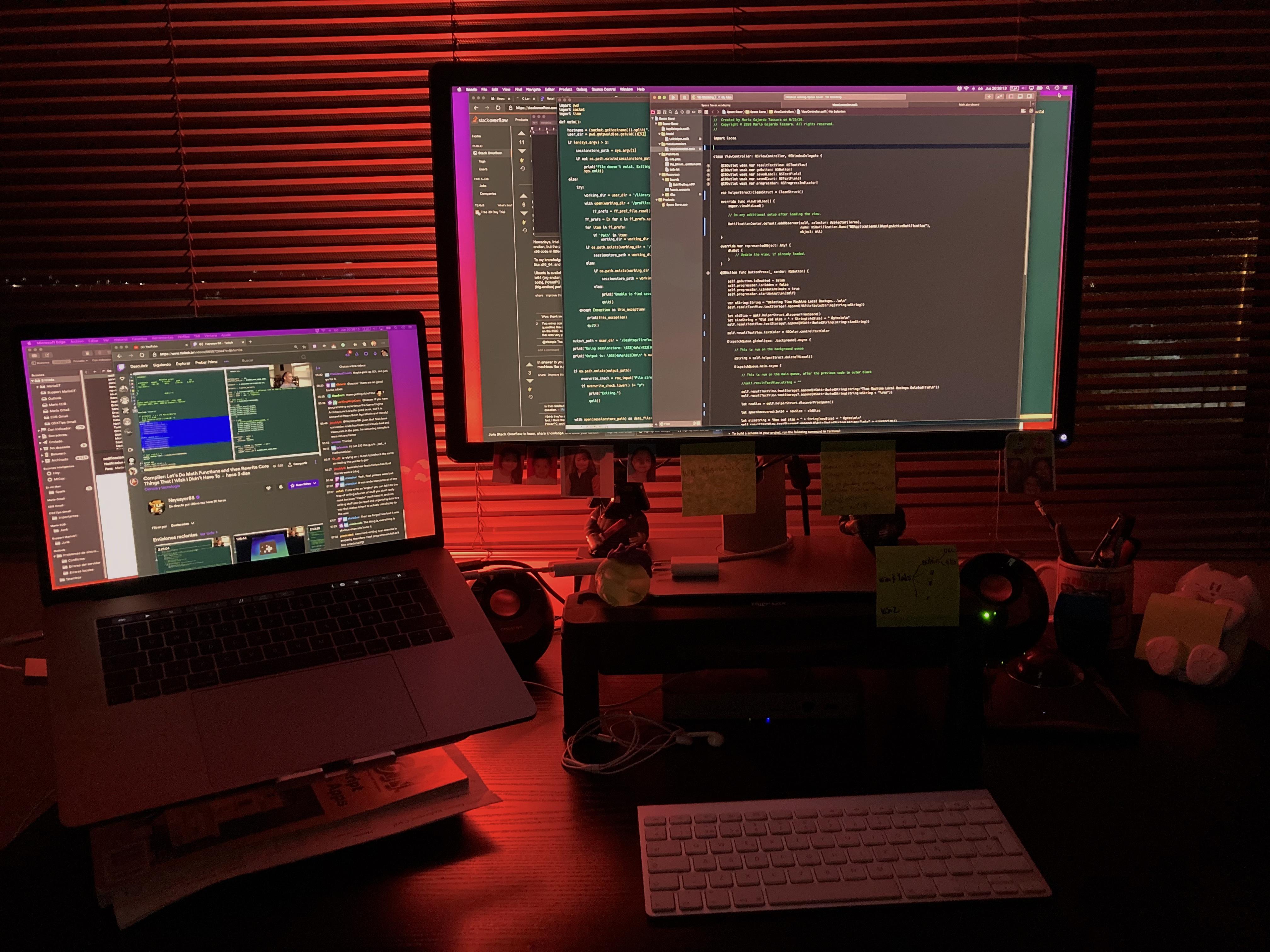 My nocturne Dev setup 🐙 | Scrolller