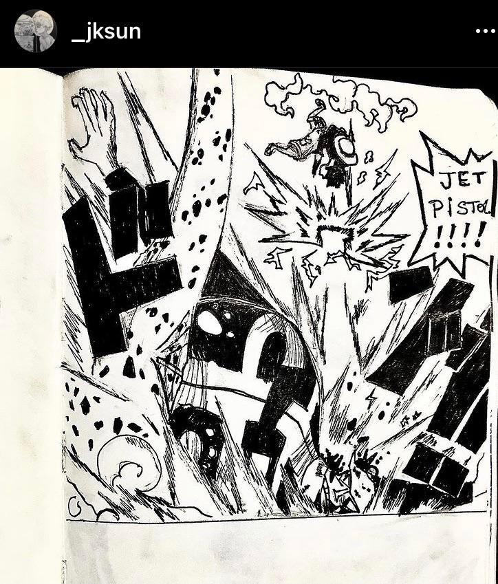 My One Piece chapter 604 pag.14- Luffy x Kuma drawing, hope you guys enjoy it. Please visit my ...