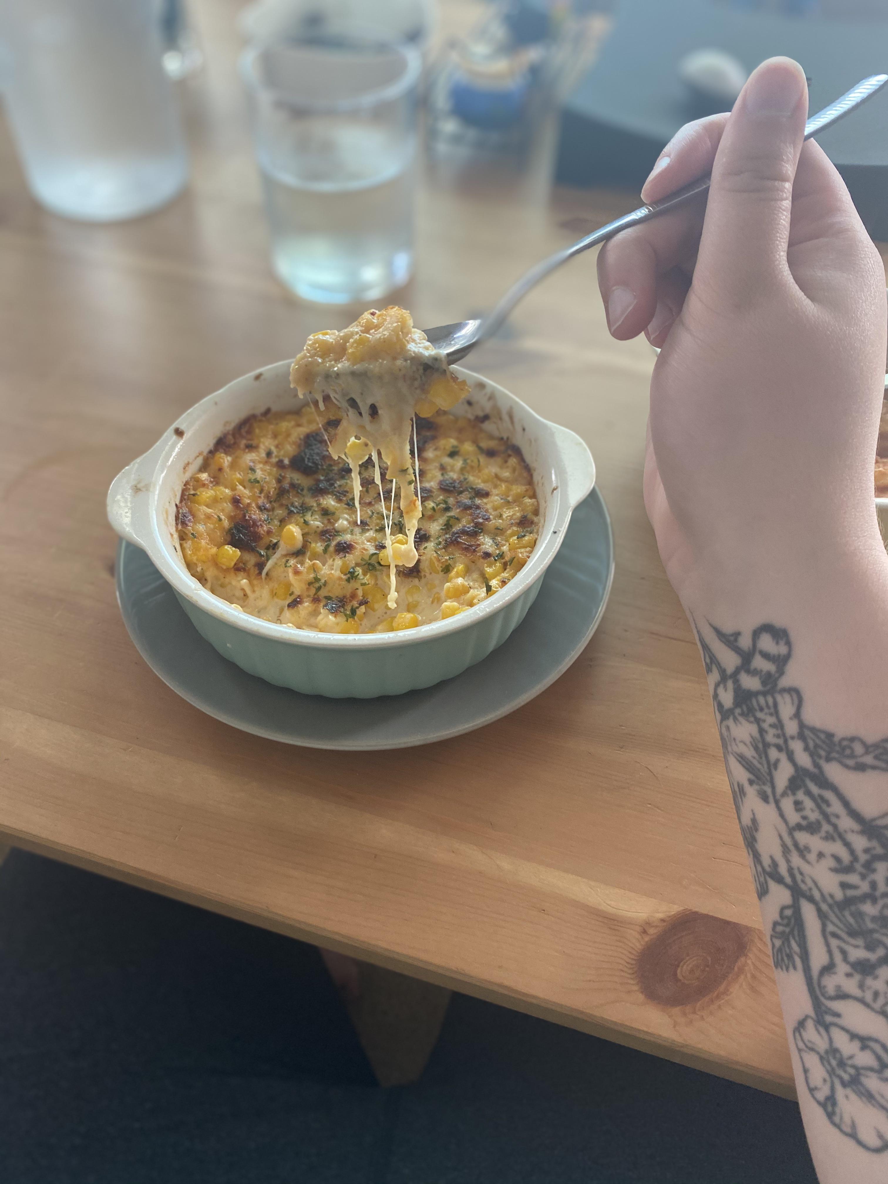 My perfect bite [Korean cheese corn] | Scrolller