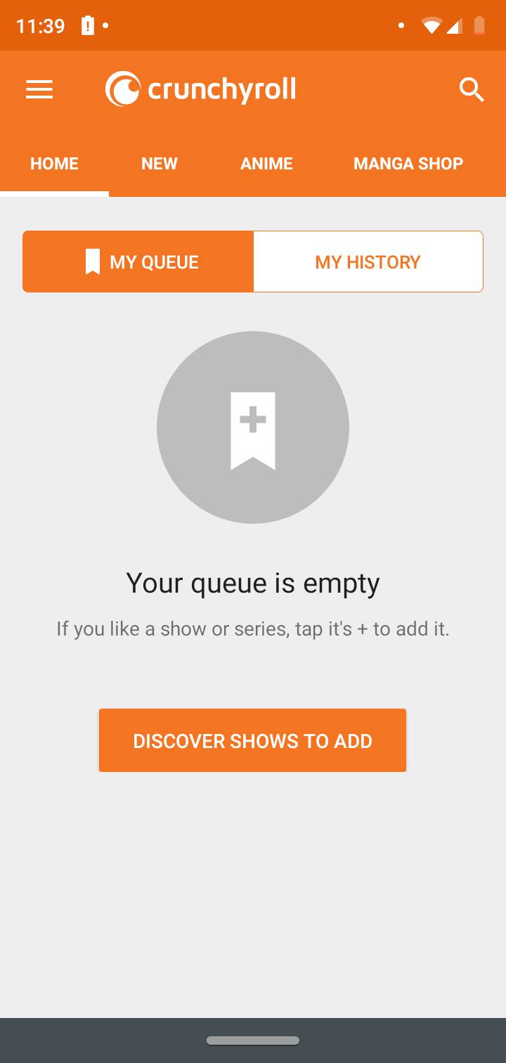 My queue was emptied? | Scrolller