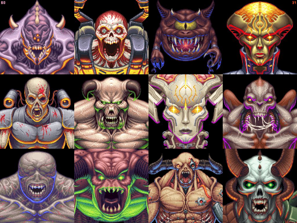 My second Doom Collage is done! | Scrolller