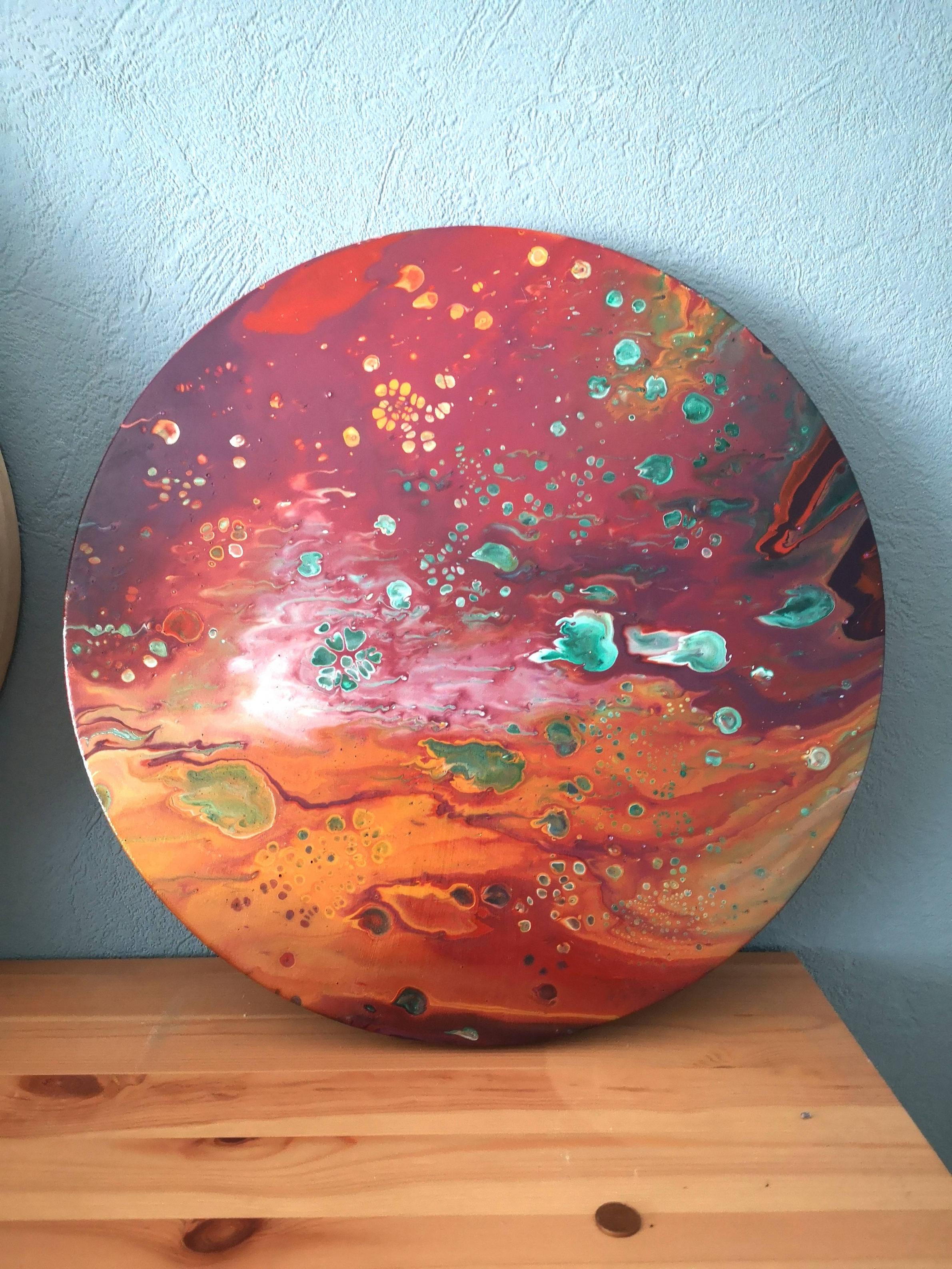 My second pour ever! First one was a complete fail but this turned out nice. | Scrolller