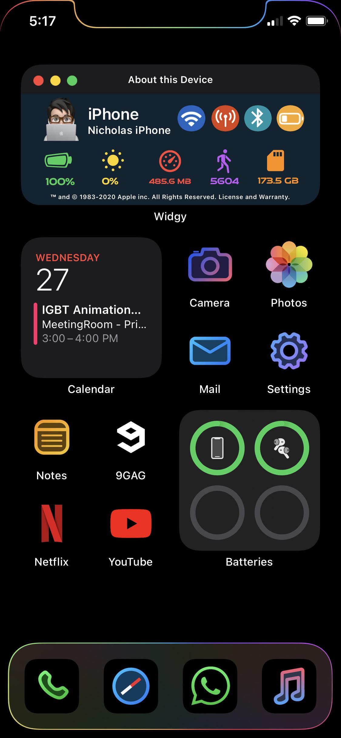 My Setup since the start of IOS 14.3 beta 2. 🤗 | Scrolller