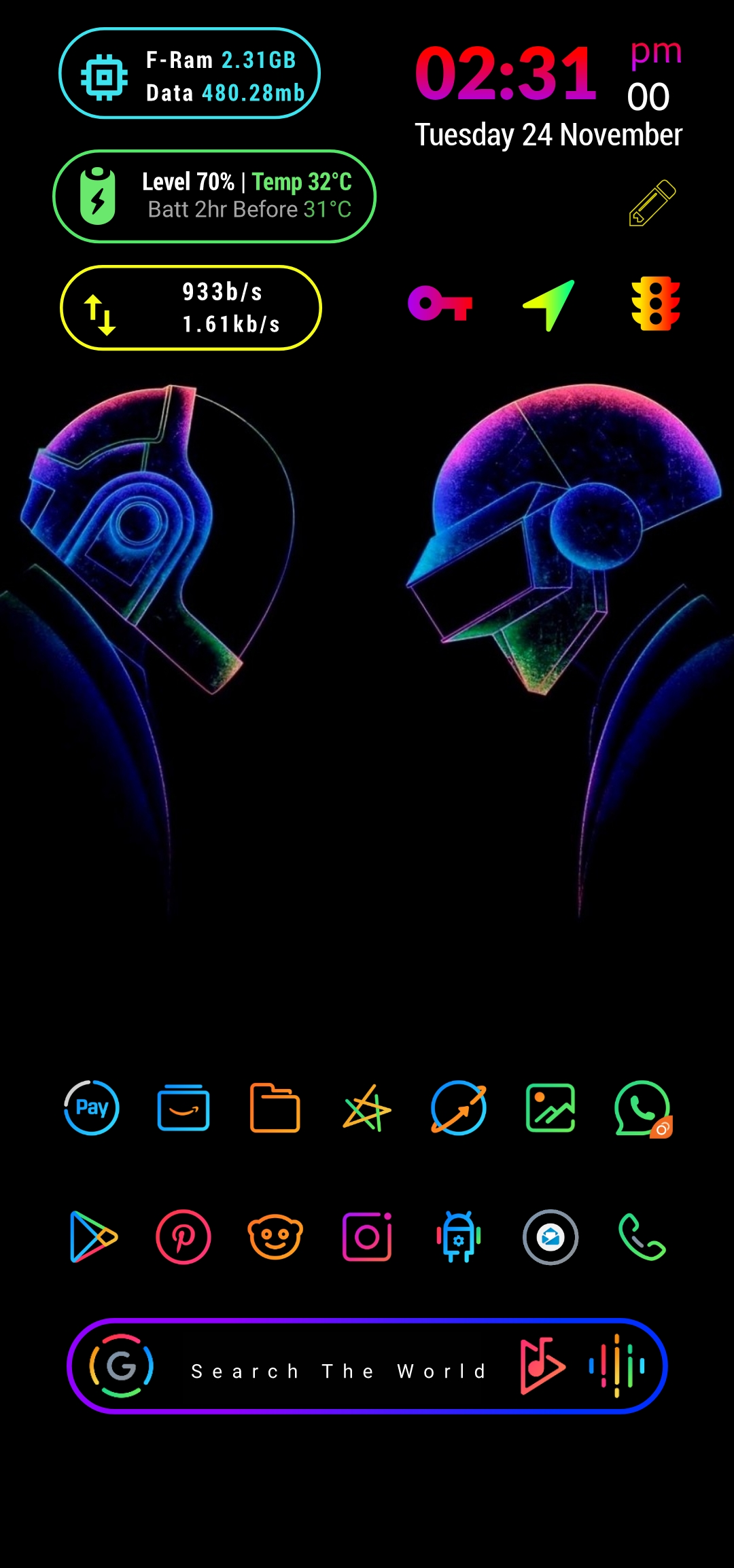 MY SETUP Today (Self Created Widget) | Scrolller