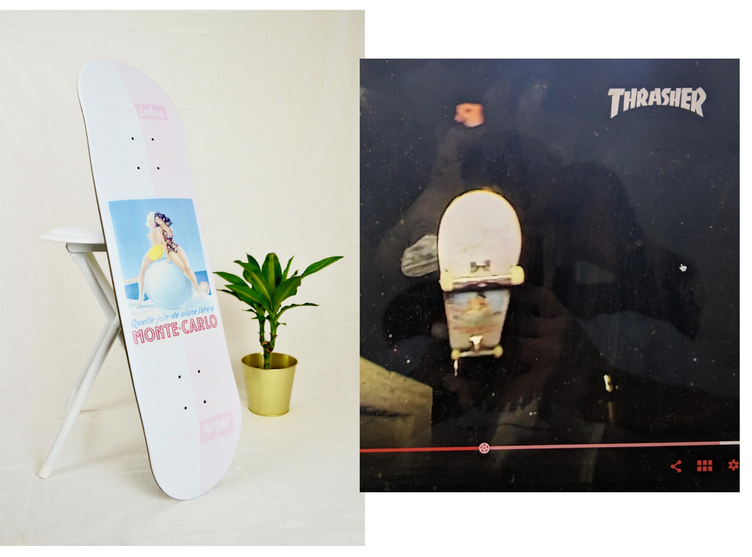 My skateboards made it into a thrasher vid | Scrolller