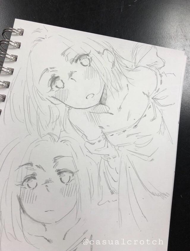 My Sketch Of Elaine Scrolller