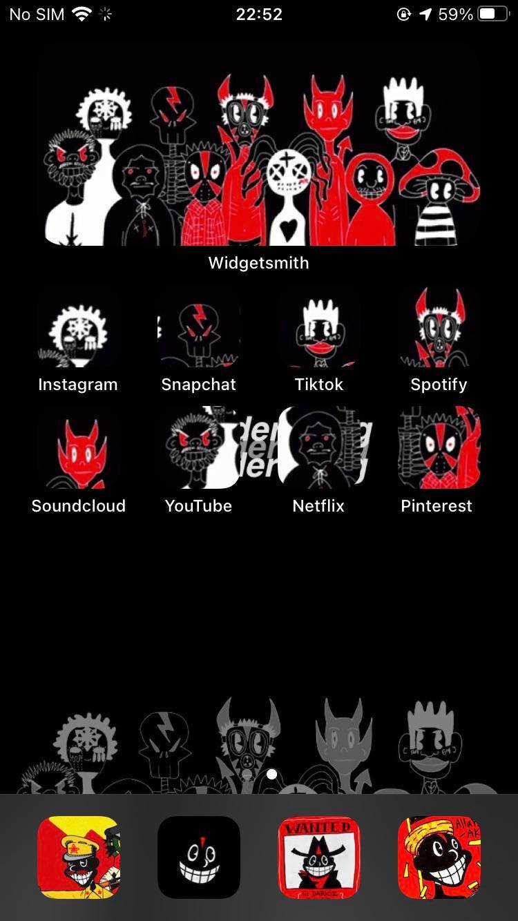 my spider gang ios theme thing | Scrolller