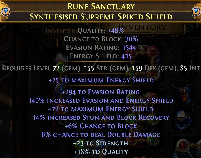 My SST Shield I made in SSF | Scrolller
