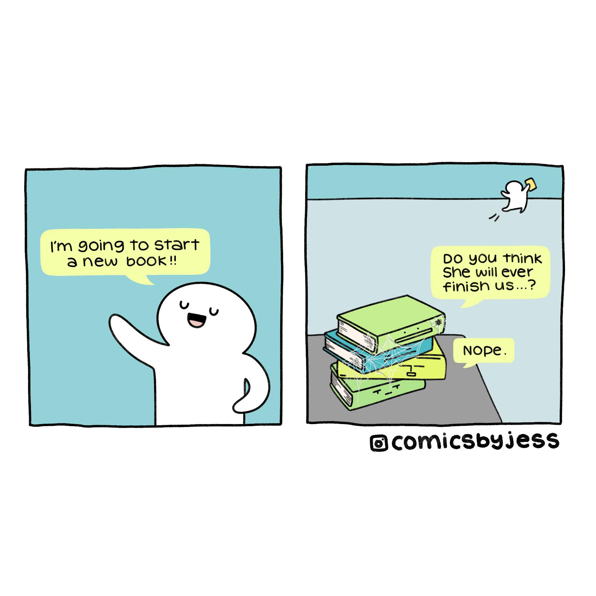 My stack of half-finished books continues to grow [OC] | Scrolller