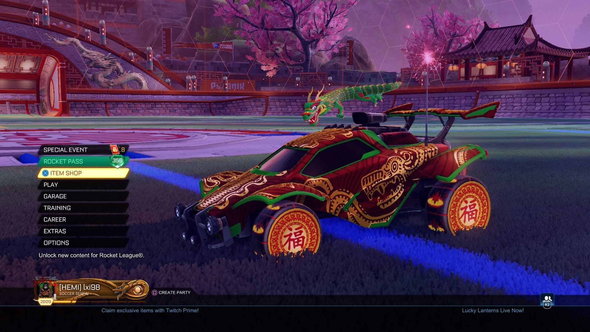 My take on golden dragon octane =) | Scrolller