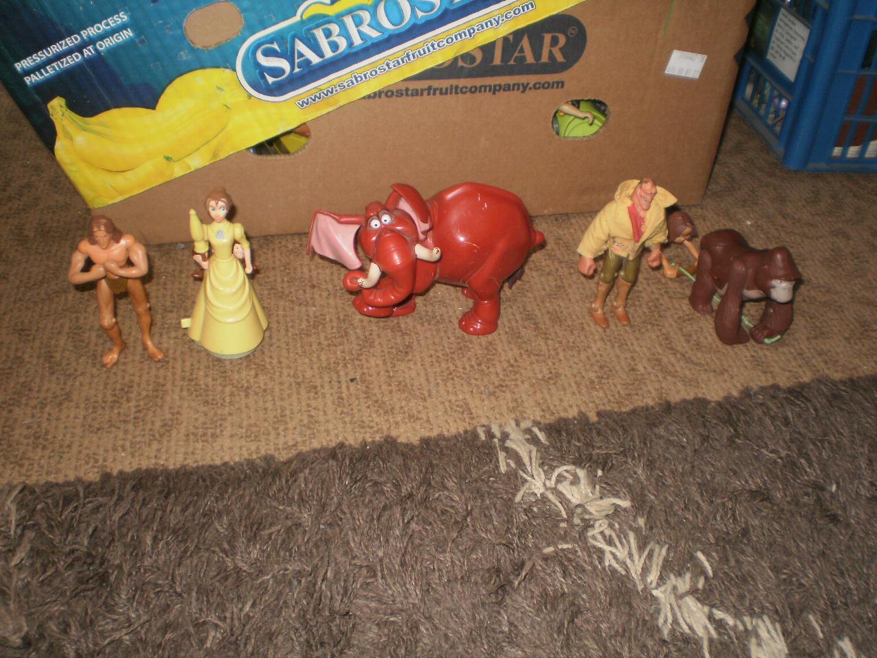 My Tarzan collection from Happy Meal from 1999 | Scrolller