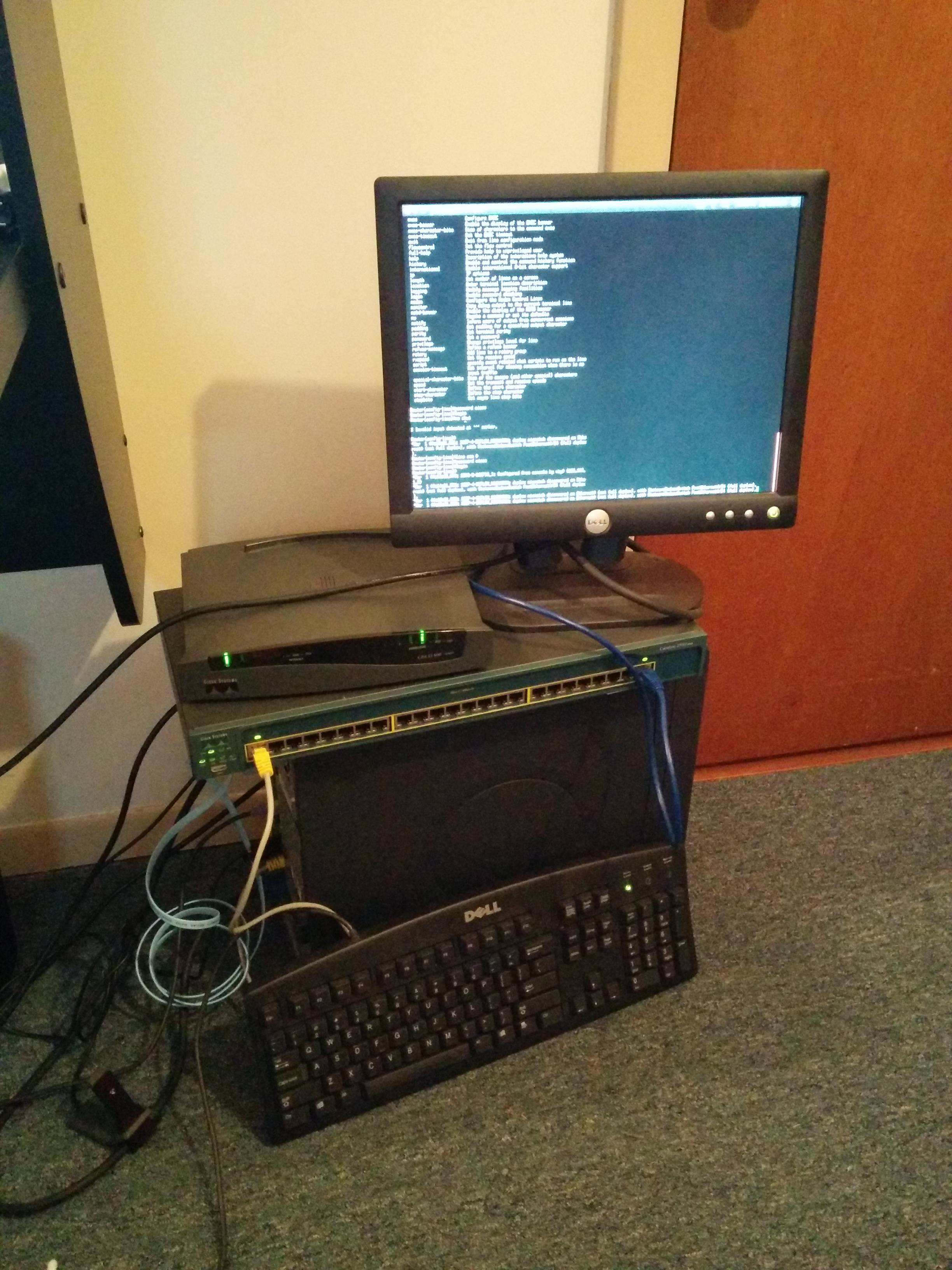 My tiny home lab setup in preparation for CCNA | Scrolller