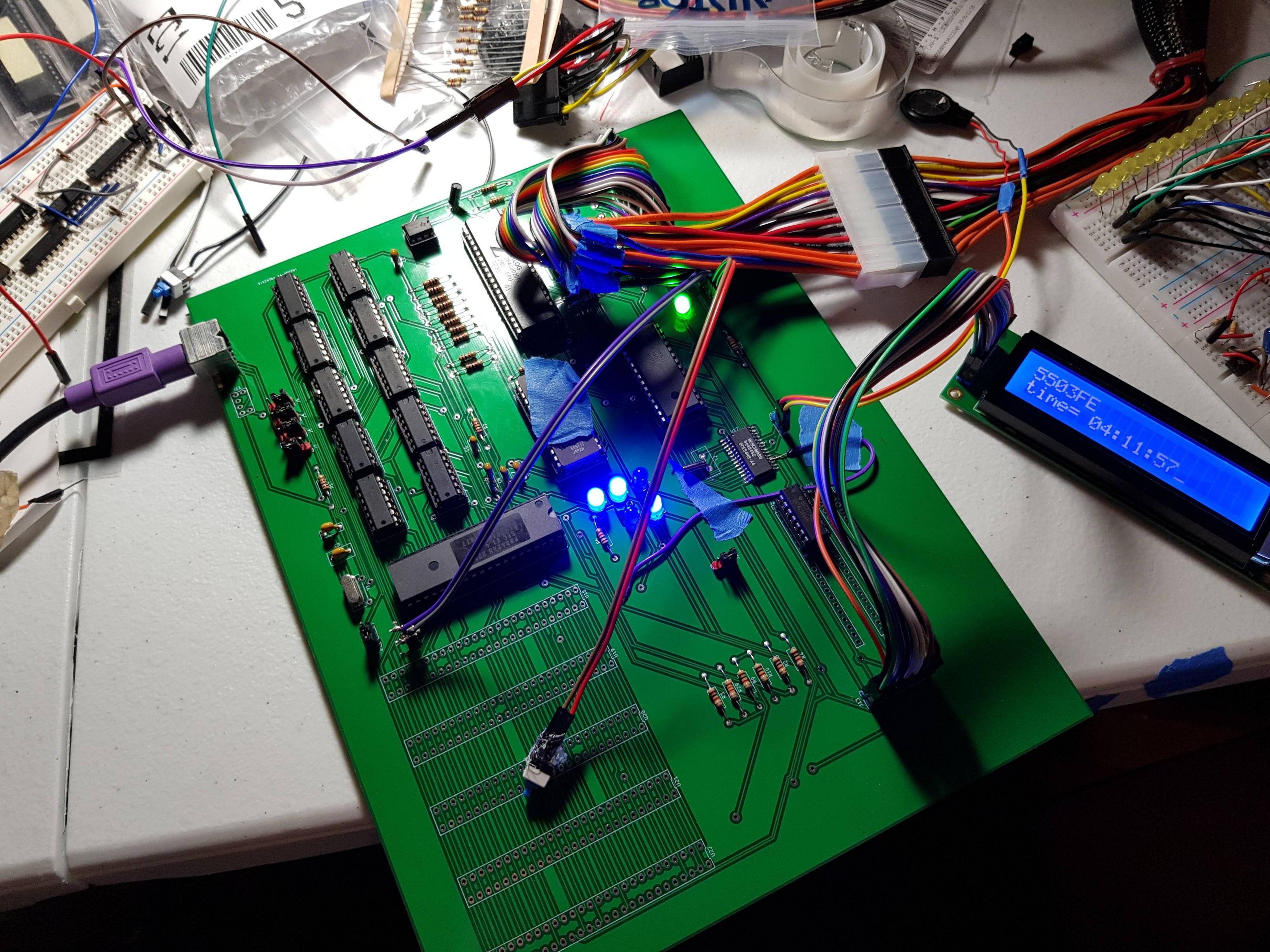 My transition from a breadboard mess to a circuit board is coming along | Scrolller
