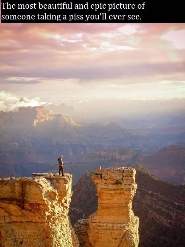 My urine is majestic AF! | Scrolller