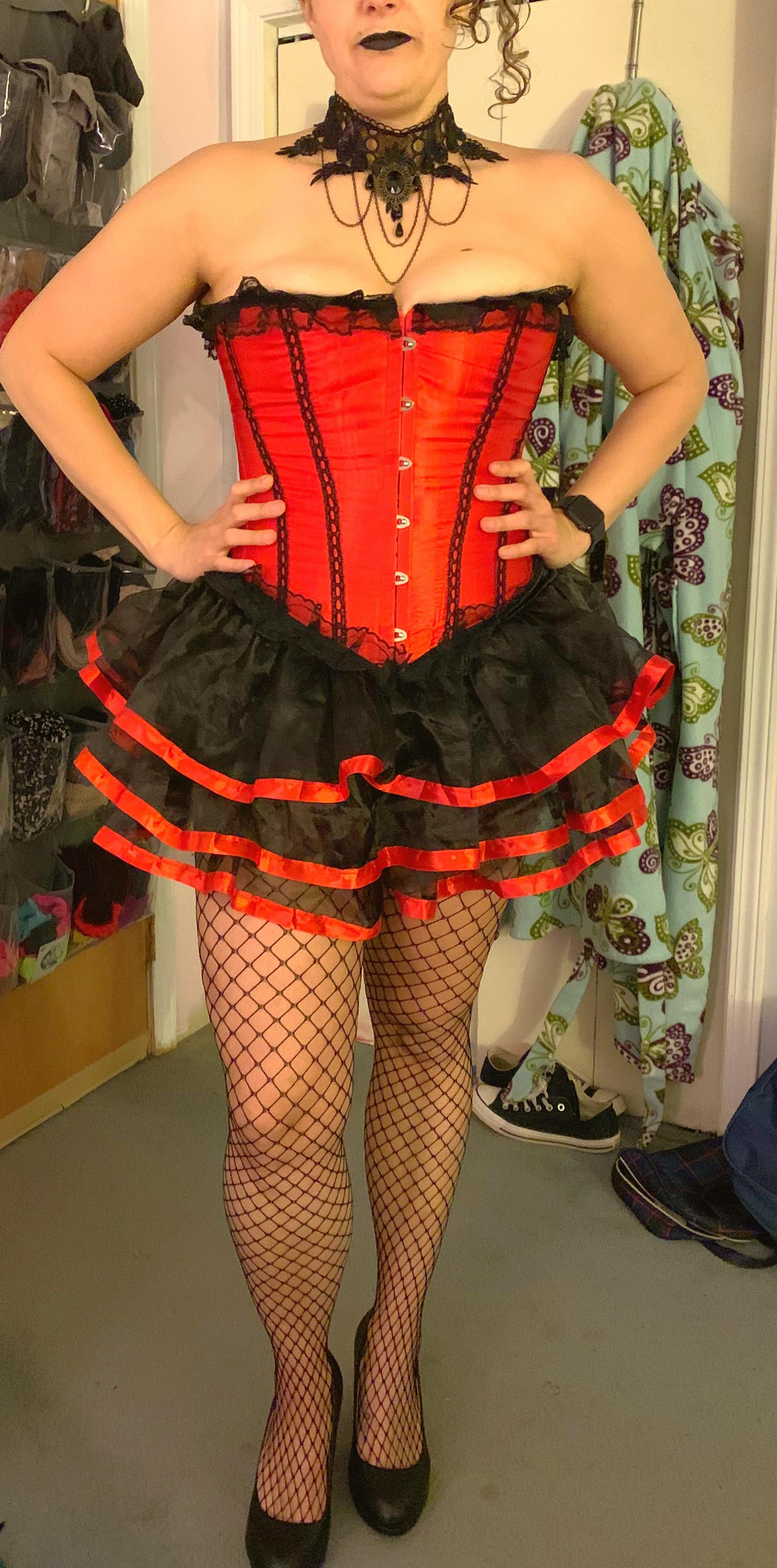 My Valentines outfit, with a gothic twist! [F 33] | Scrolller