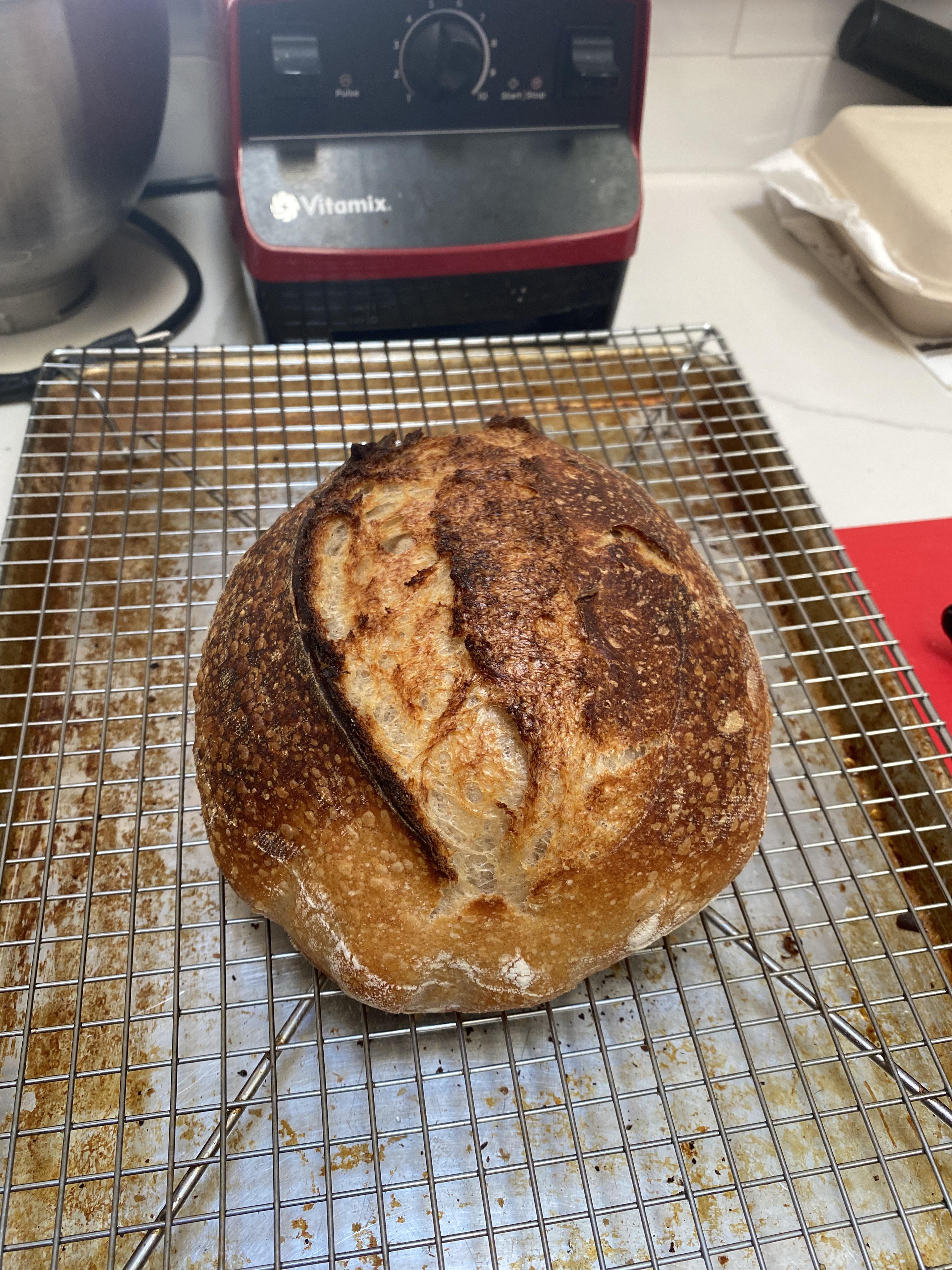 My very first attempt at sourdough! | Scrolller