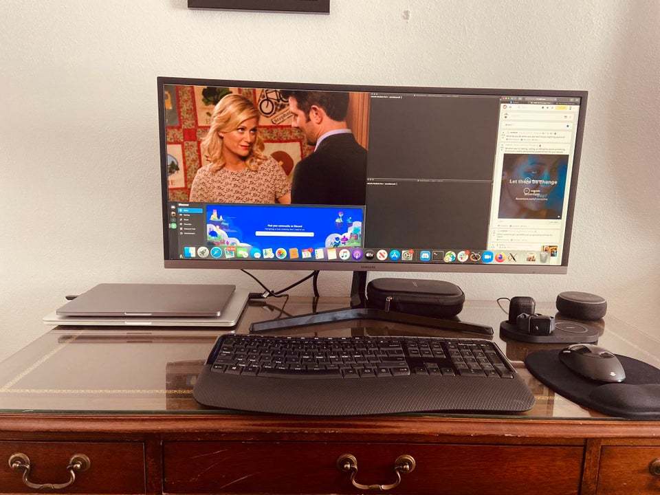 My WFH setup, new desk incoming, what else could make work more comfortable? 12+ hours of coding ...