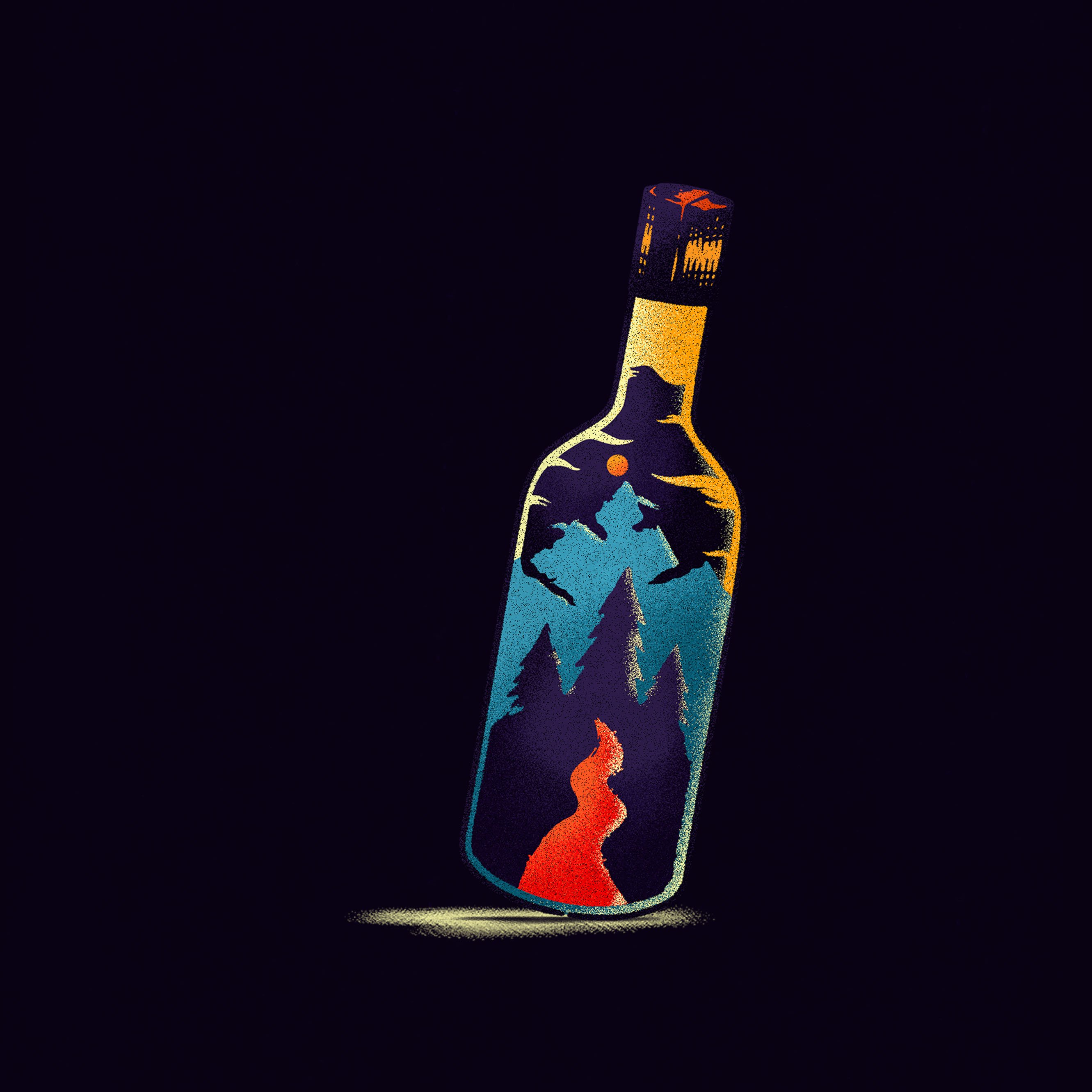 My whole world in bottle! | Scrolller