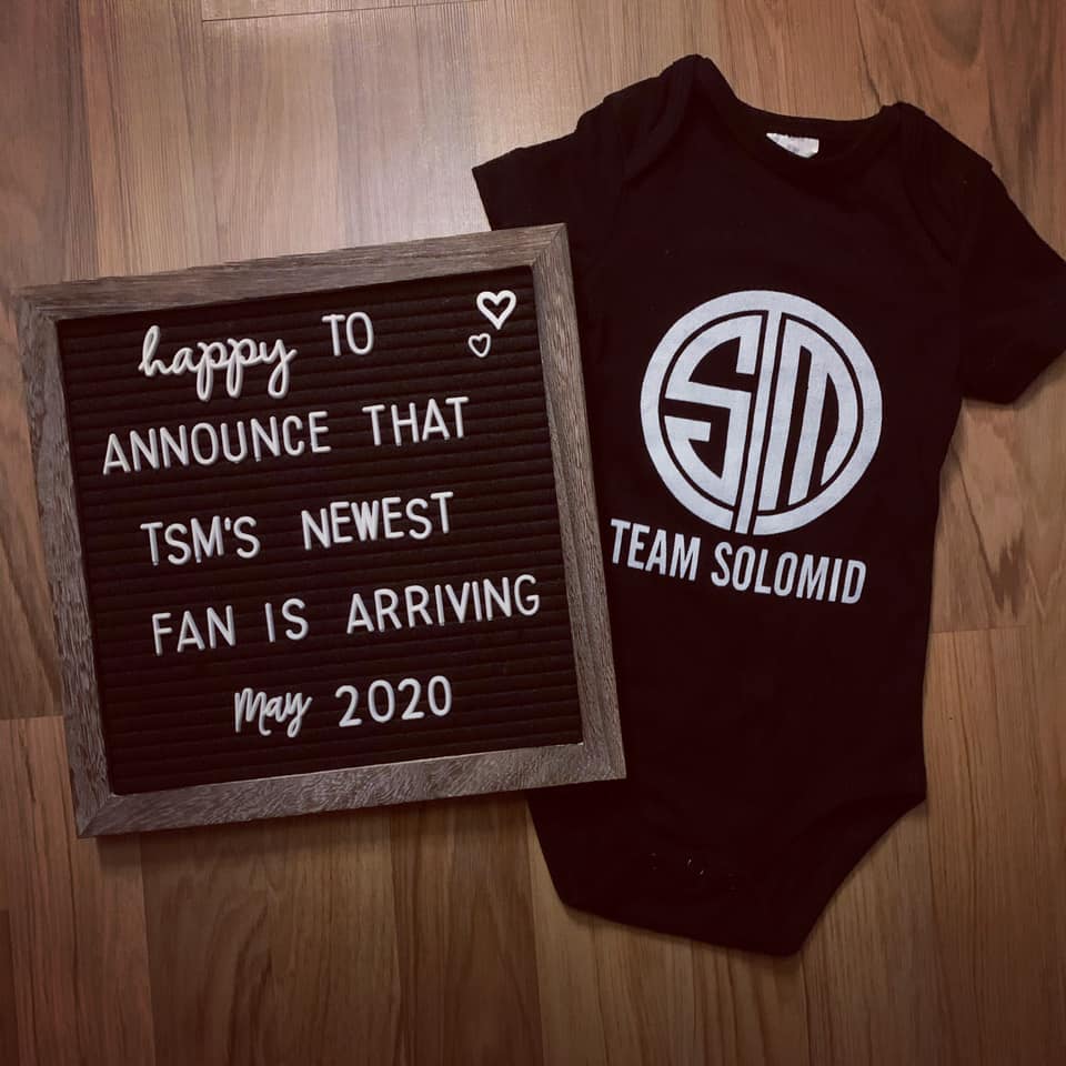 My wife and I are excited to announce TSM's newest fan! TSM TSM TSM! | Scrolller
