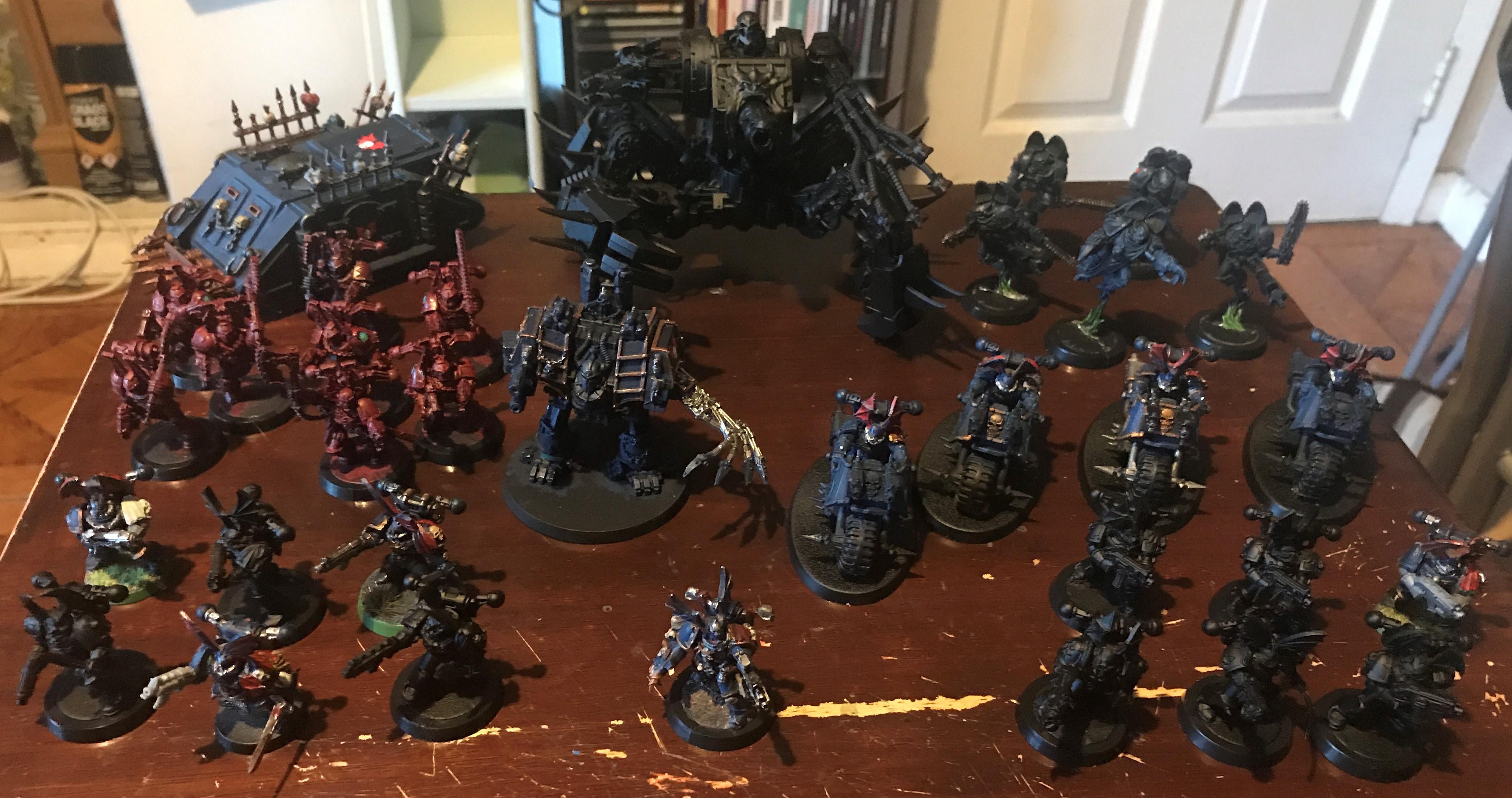 MY WIP 1000 Points Night Lords Army | Scrolller MY WIP 1000 Points Night Lords Army | Scrolller