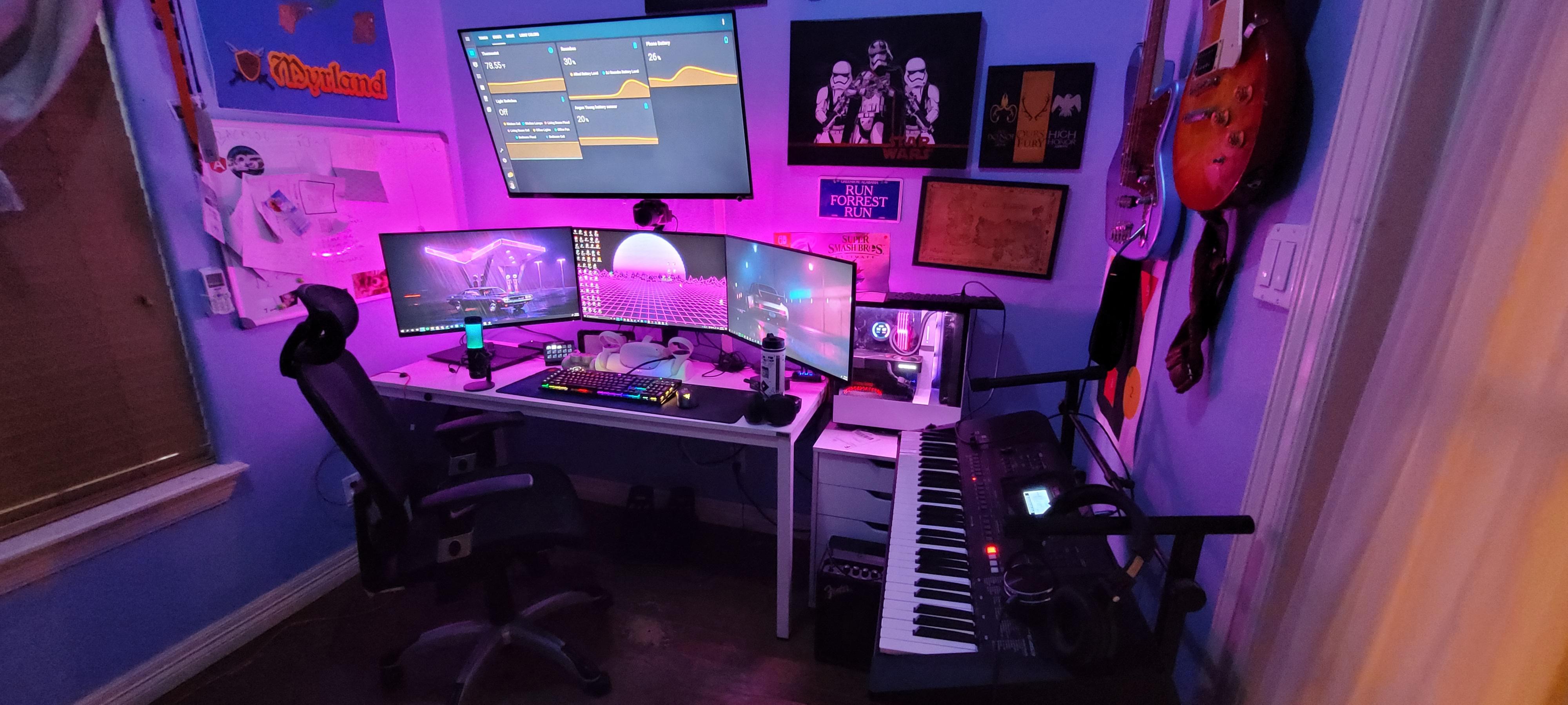 My work from home/gaming battlestation | Scrolller