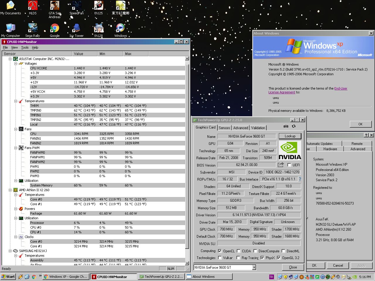 my workstation's specs | Scrolller