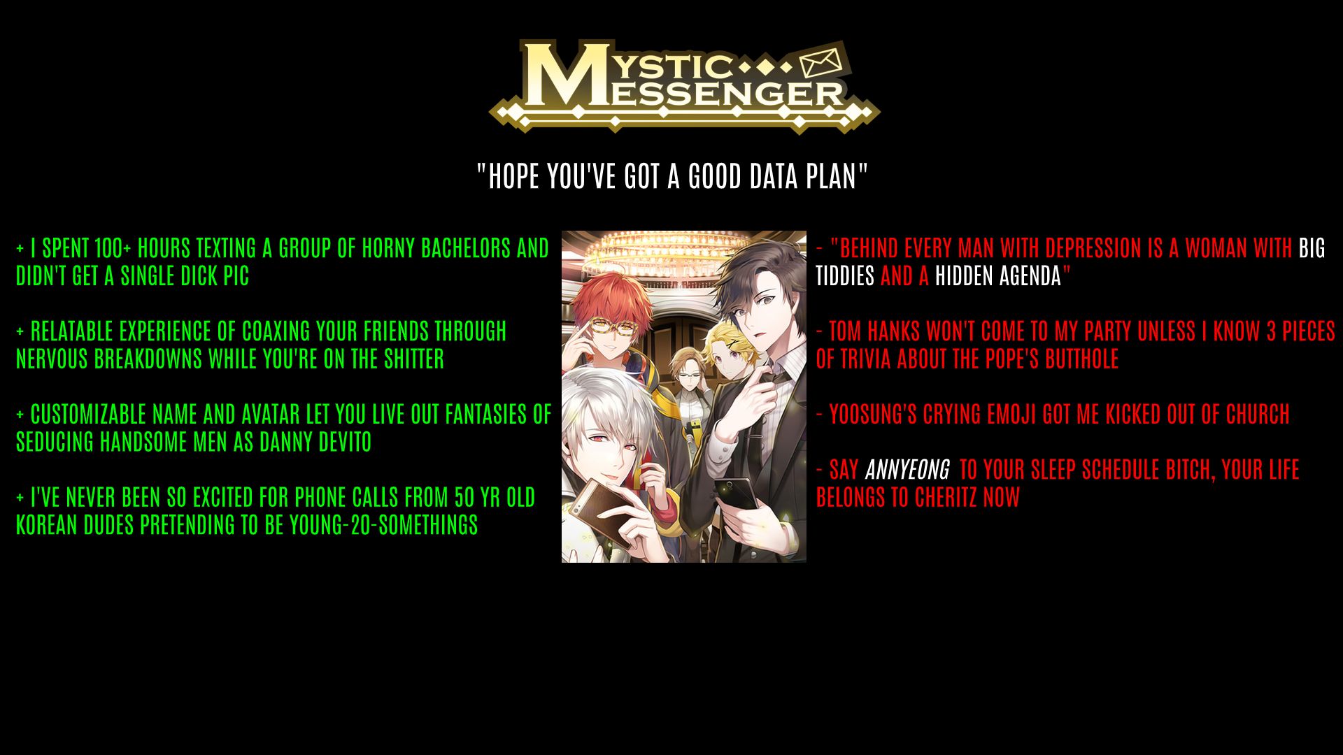 [Mystic Messenger] A rundown of the game | Scrolller