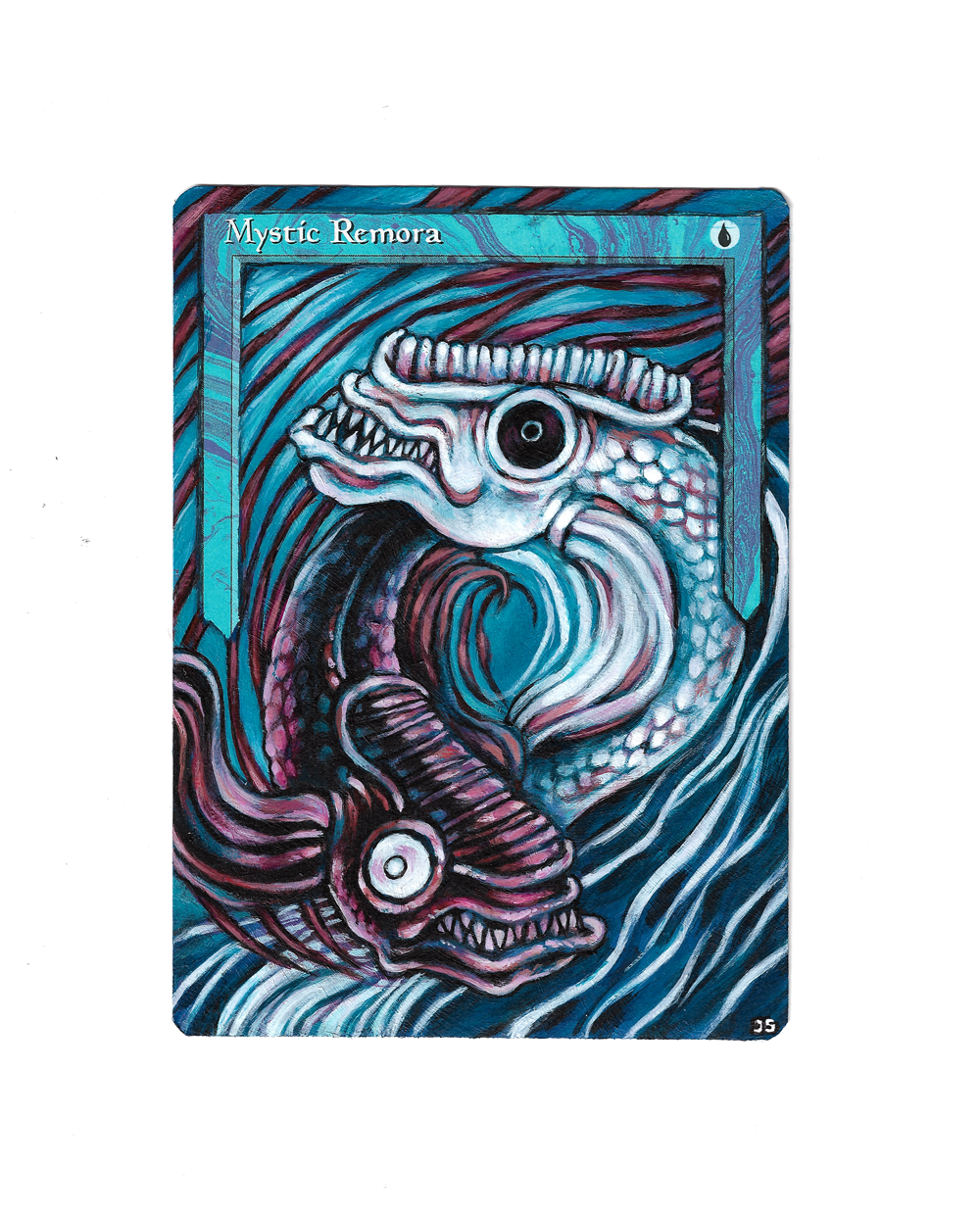Mystic Remora I painted like a Ying-Yang symbol! - JomAlters | Scrolller