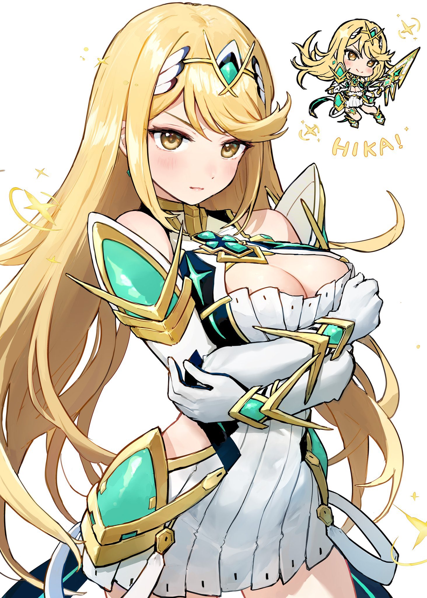 Mythra w/ Mini Mythra | Scrolller