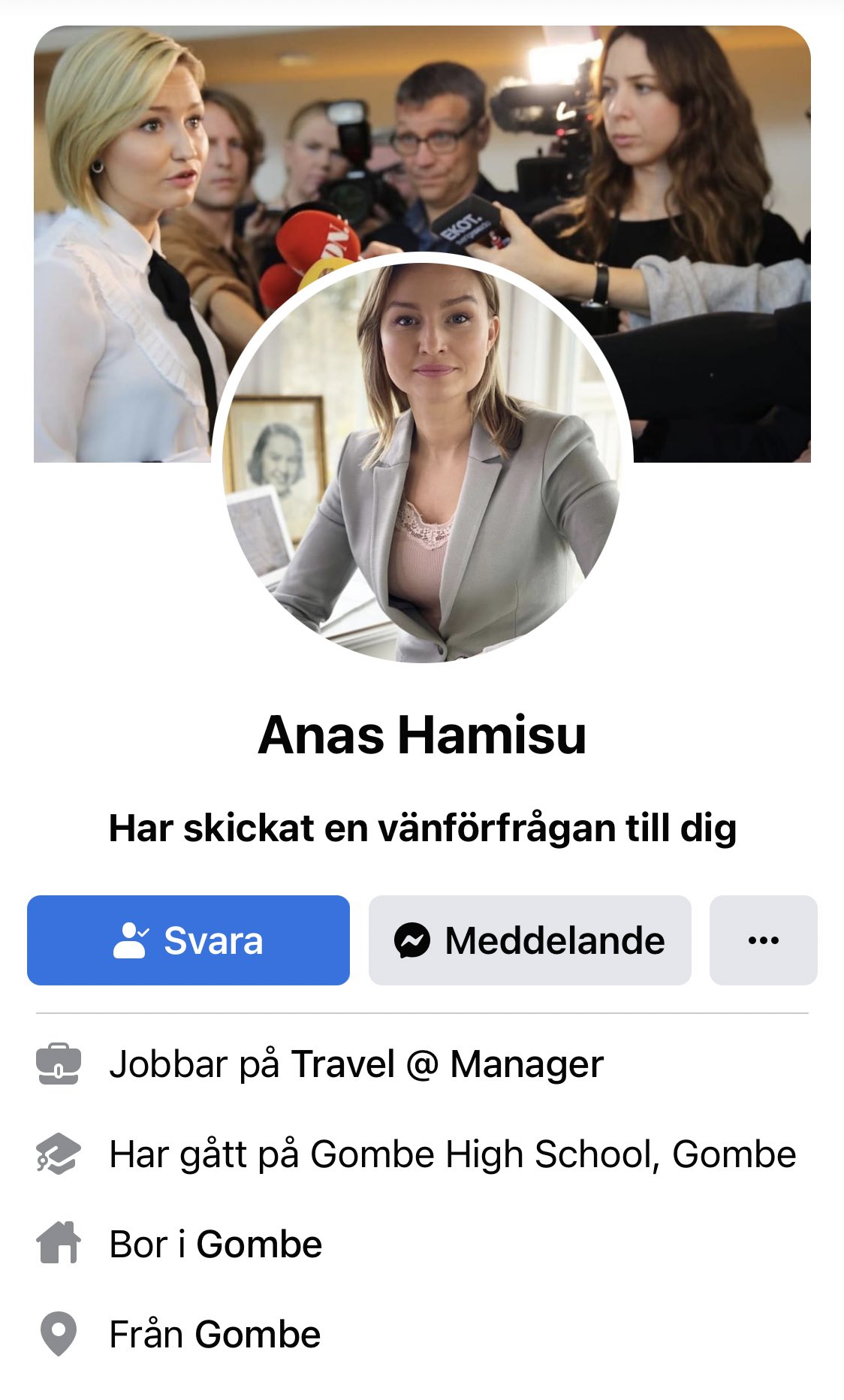 När en politiker extraknäcker under alias | Scrolller