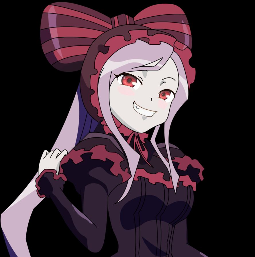 Nagatoro shalltear made in paint :v | Scrolller