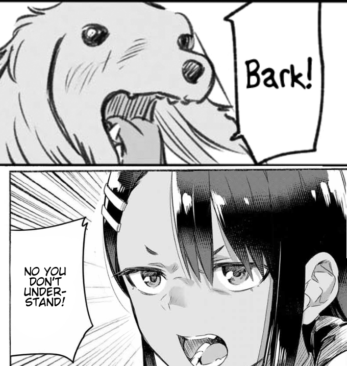 Nagatoro's losing her mind. | Scrolller