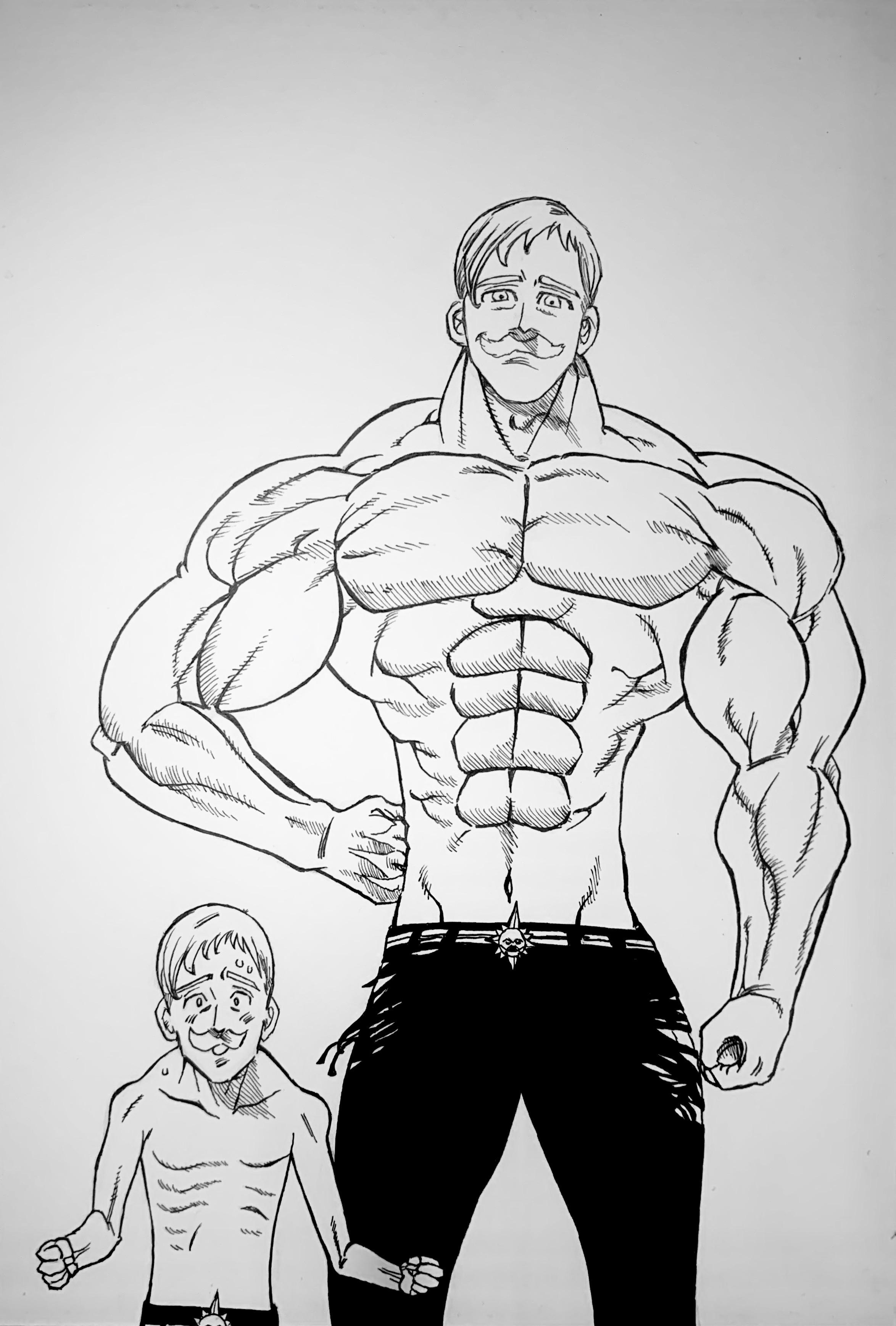 Nanatsu no taizai Escanor drawing, hope you enjoy my work! | Scrolller Nanatsu no taizai Escanor drawing, hope you enjoy my work! | Scrolller