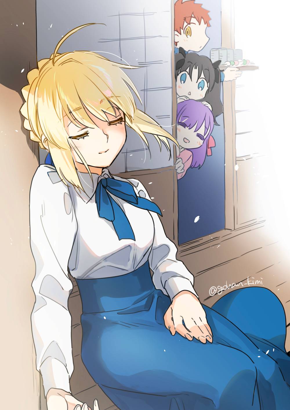 Napping Saber | Scrolller