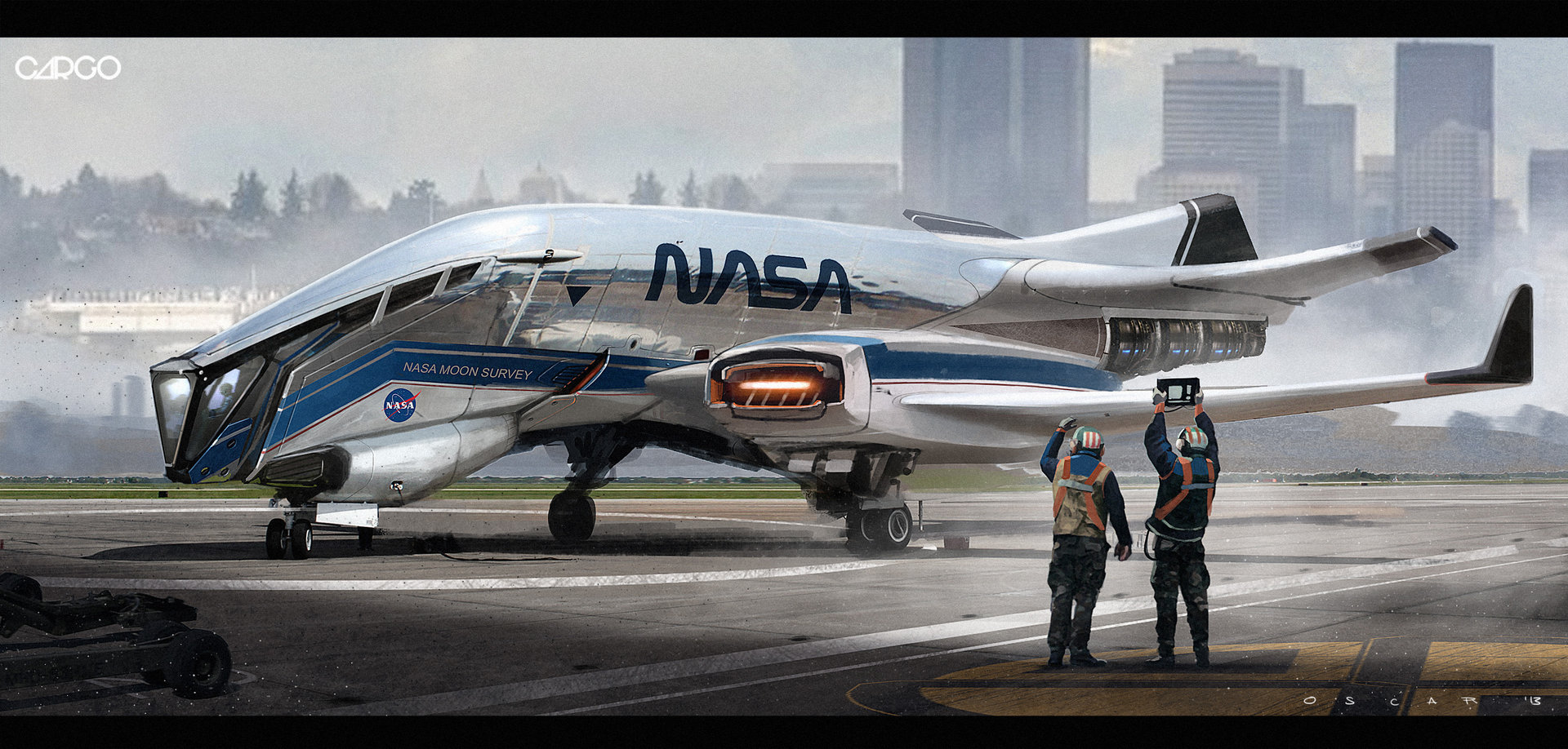 Nasa Cargo by Oscar Cafaro | Scrolller
