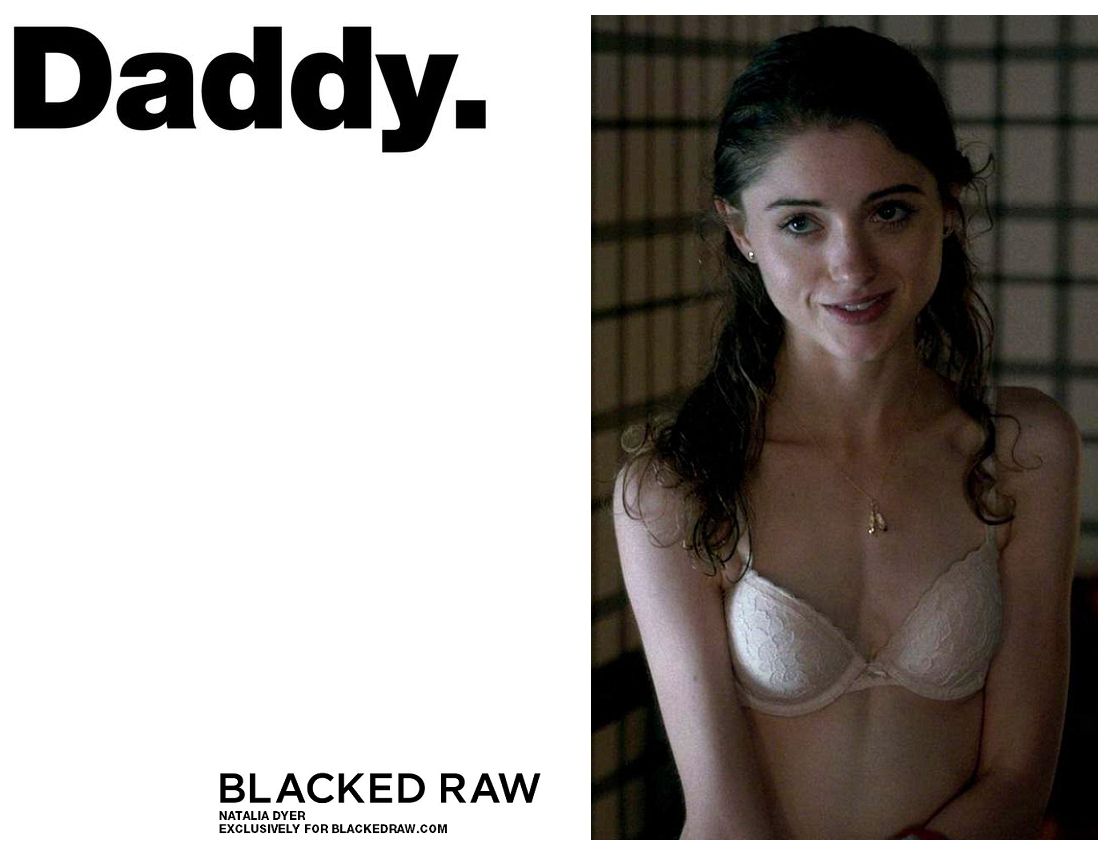 Natalia Dyer for Blacked Raw. | Scrolller